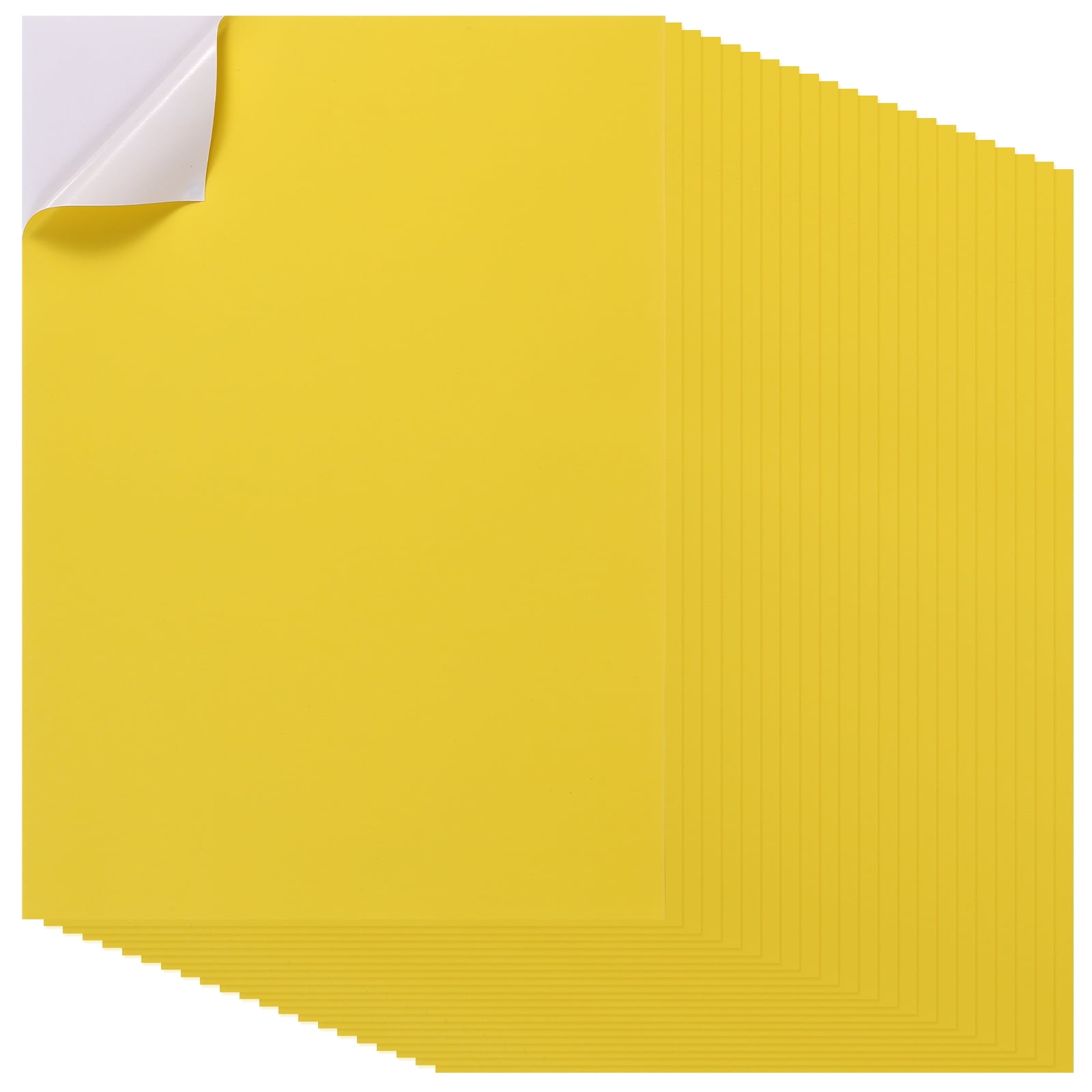 Uxcell 40Pcs Full Sheet Label Sticker Paper, A4 Shipping Labels Matte ...