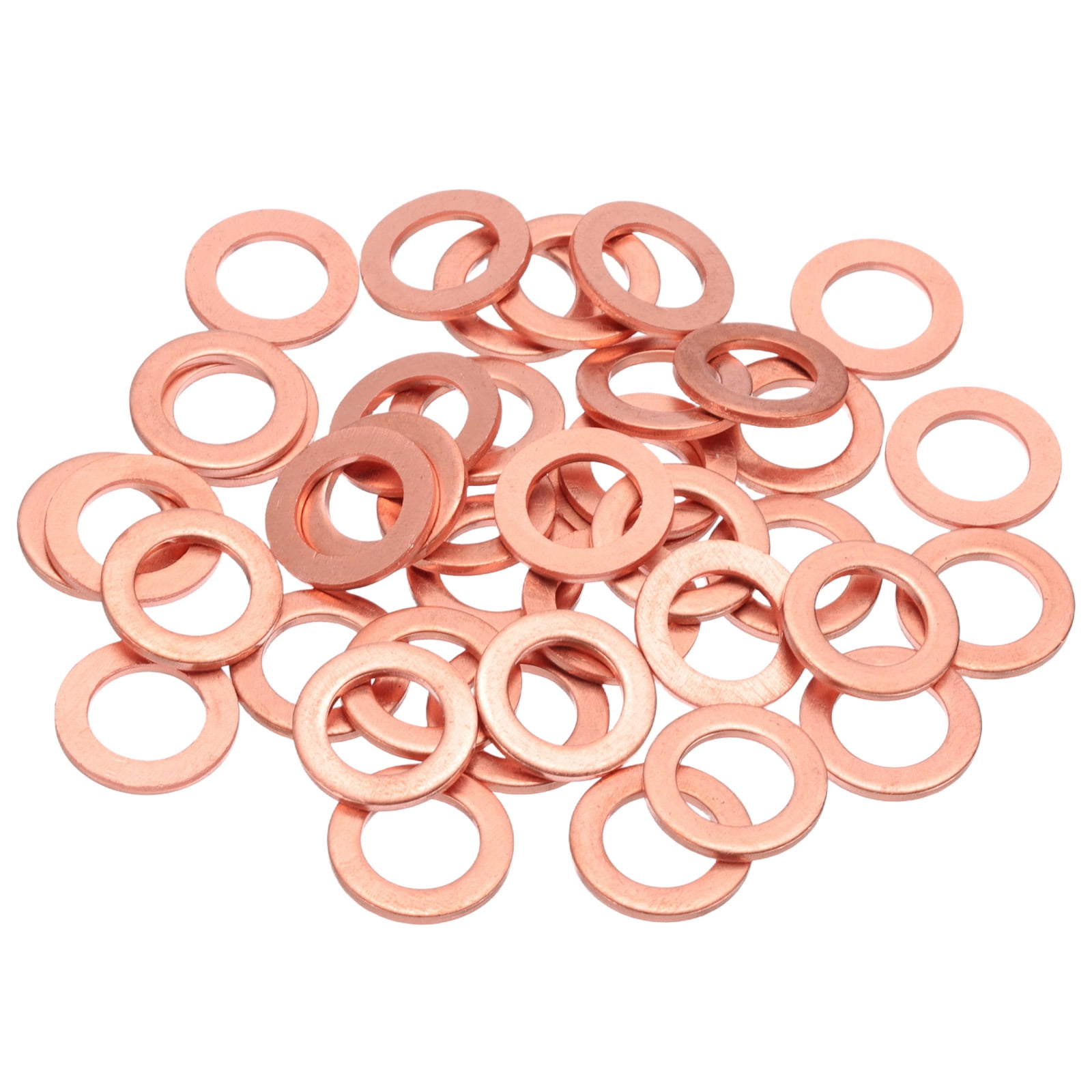 Uxcell Flat Copper Washers, Copper Upgraded Gasket Metric Sealing ...