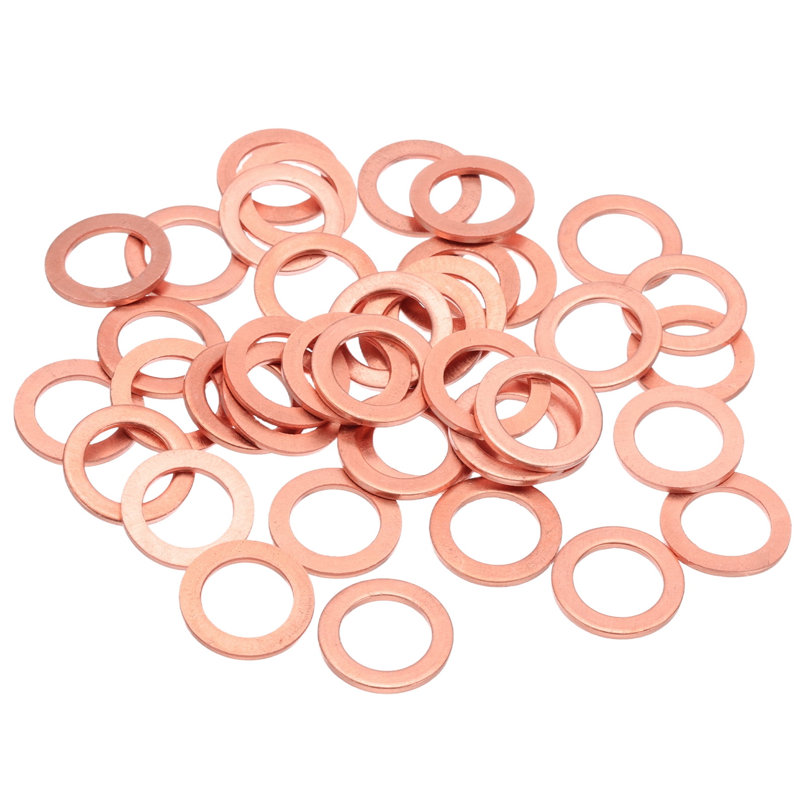Uxcell Flat Copper Washers, Copper Upgraded Gasket Metric Sealing ...