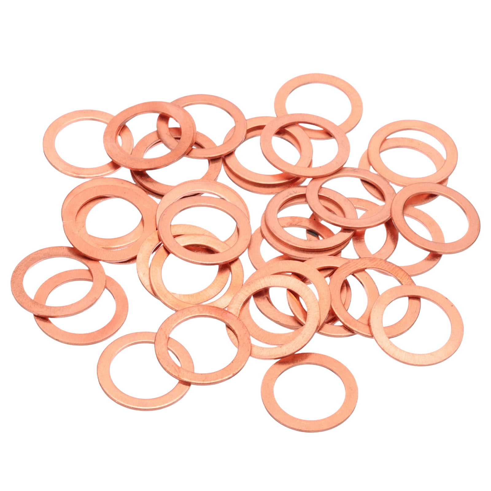 Uxcell Flat Copper Washers, Copper Upgraded Gasket Metric Sealing ...