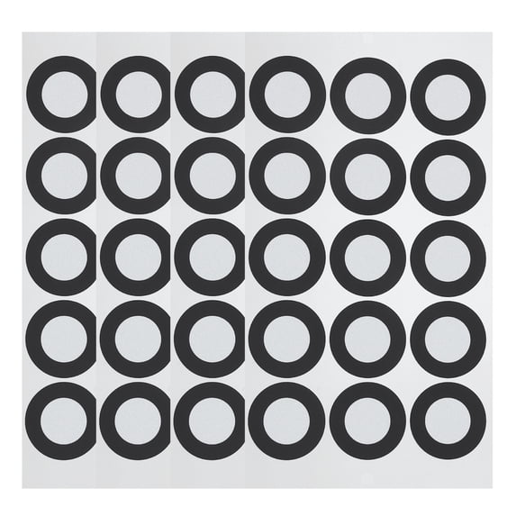 Uxcell 40Pcs Round 3D Scanning Marker for Handheld 3D Scanner, Inner ...