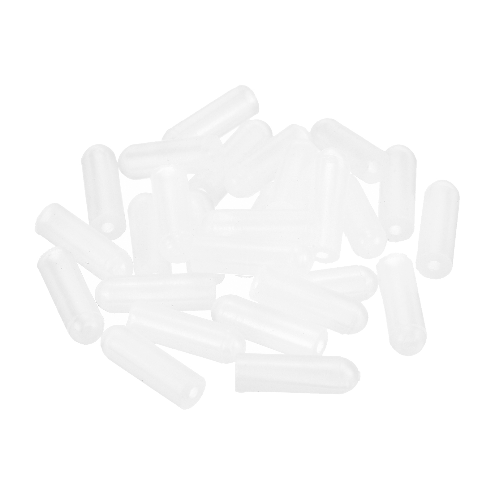 Uxcell 40Pcs Silicone End Caps, 1.8mm(1/16") ID 13mm(1/2") Height Round ...
