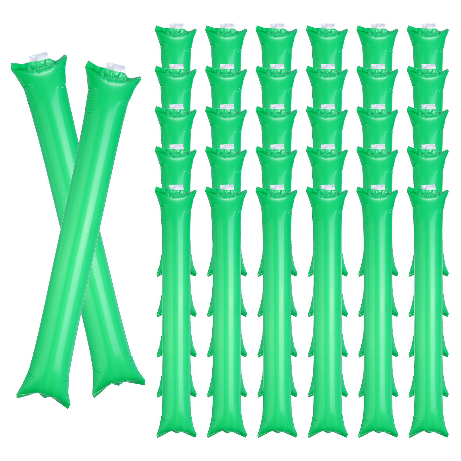 Uxcell 40Pcs Thunder Sticks, Thicken Cheering Team Spirit Stick Clapper ...