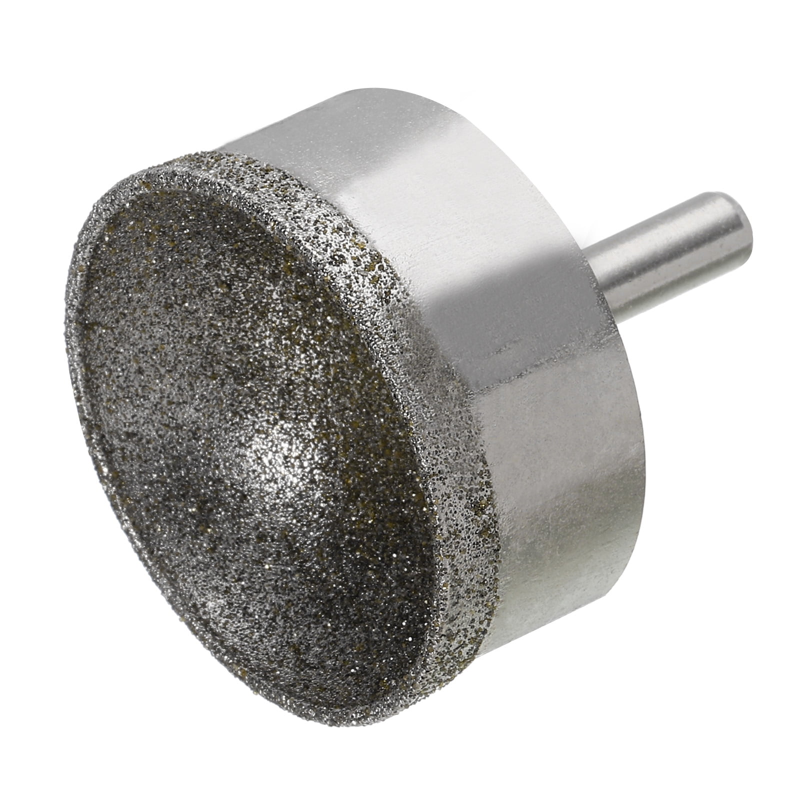 Uxcell 40mm 100 Coarse Grits Diamond Mounted Point Spherical Concave ...