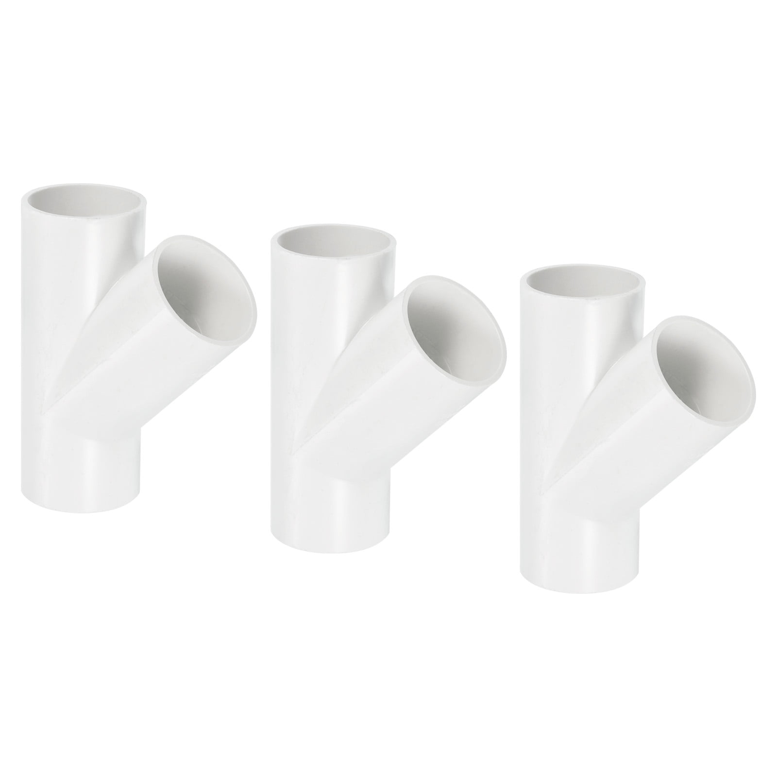Uxcell 40mm 3 Way 45 Degree Angle Joint Connectors Adapters for Garden ...