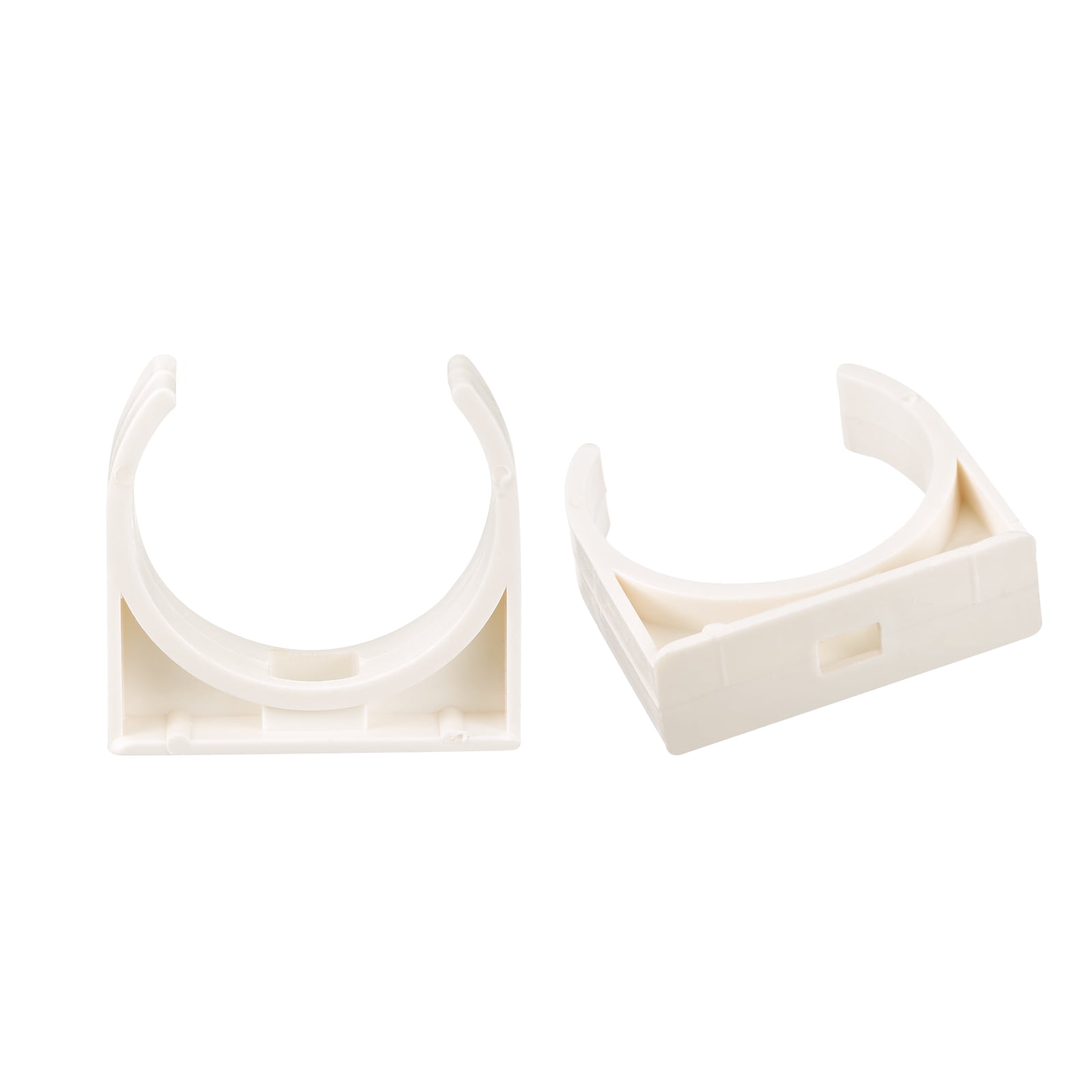 Uxcell 40mm Dia PPR U Shaped Pipe Clamps Clips Fittings Hose Holder 24 ...