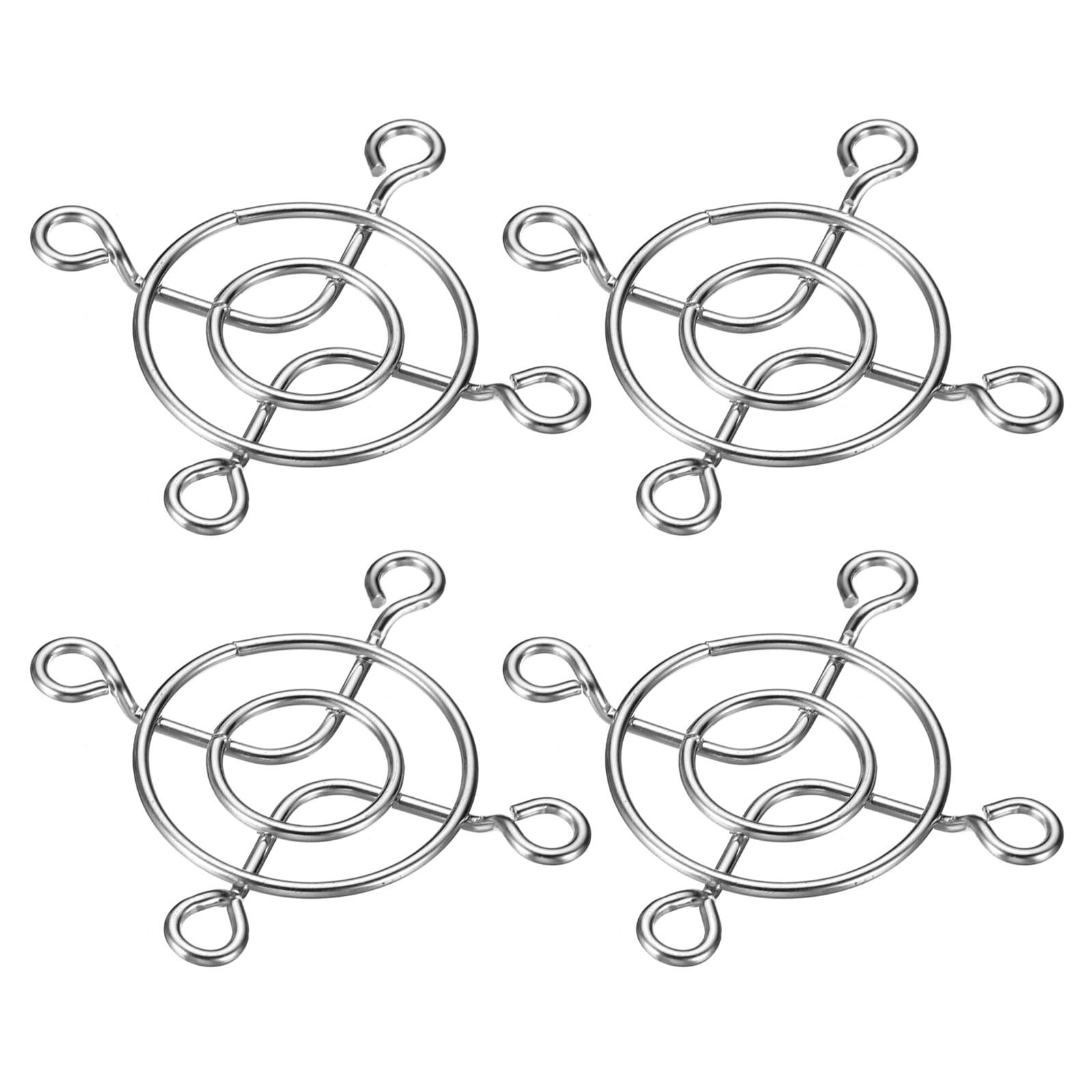 Uxcell 40mm Fan Finger Grill 304 Stainless Steel Grill Protector Guard ...