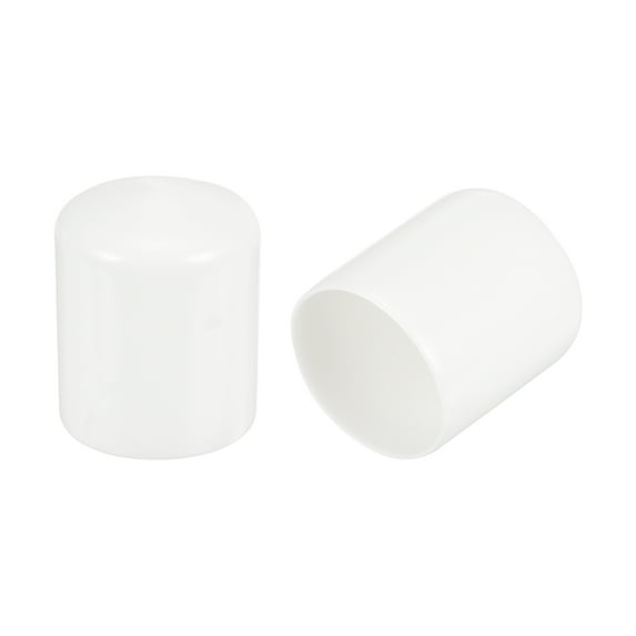 Uxcell 40mm Rubber End Caps Round Vinyl Plug Insert Rubber Flexible ...