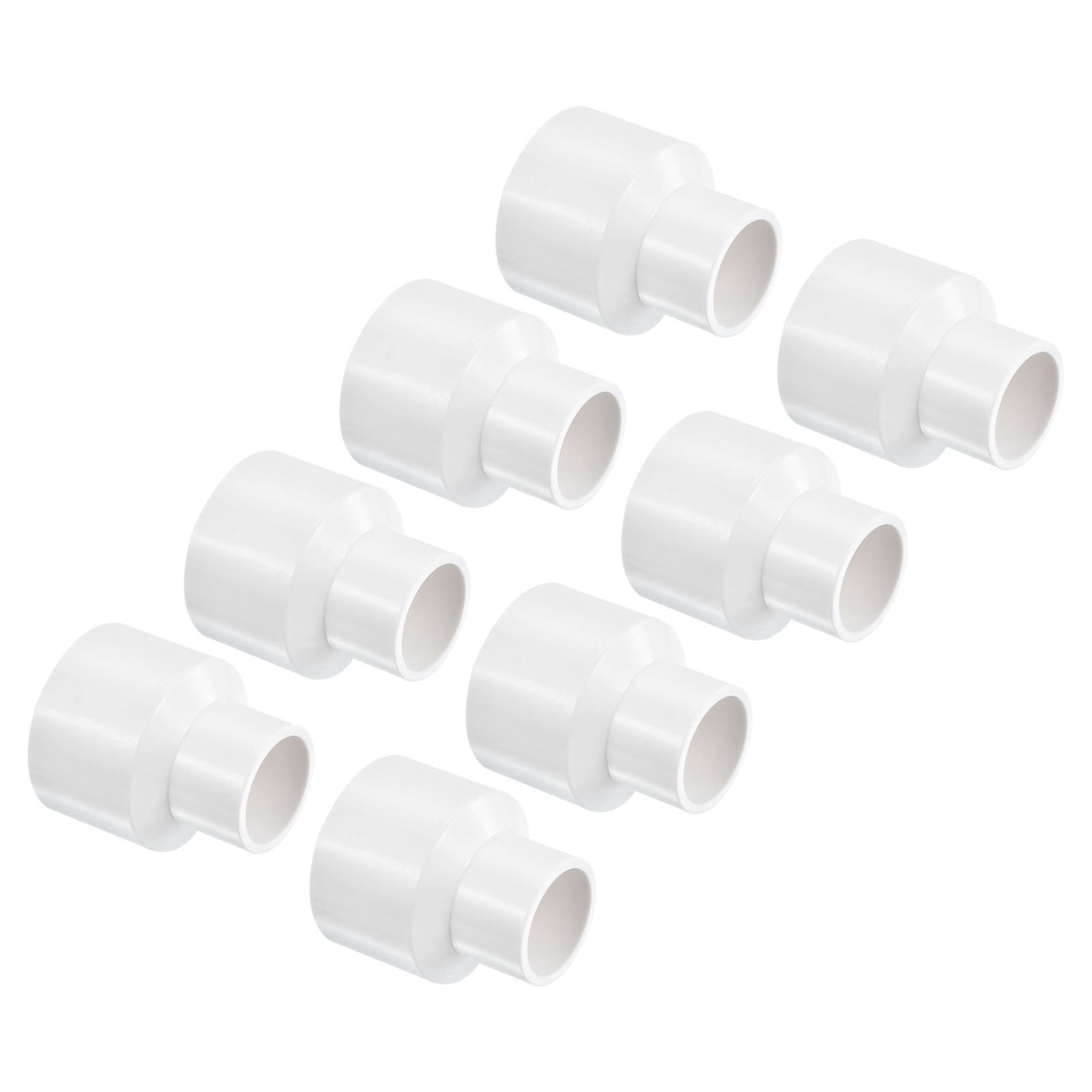 Uxcell 40mm to 25mm ID PVC Reducer Pipe Fitting Straight Adapter ...