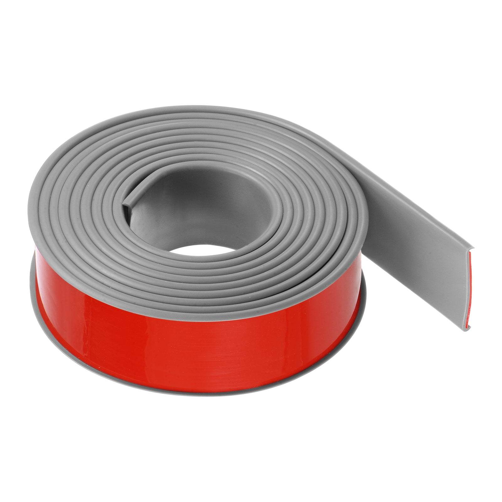 Uxcell 40mm x 3000mm Flexible TPE Self Adhesive U-Shape Veneer Edging ...