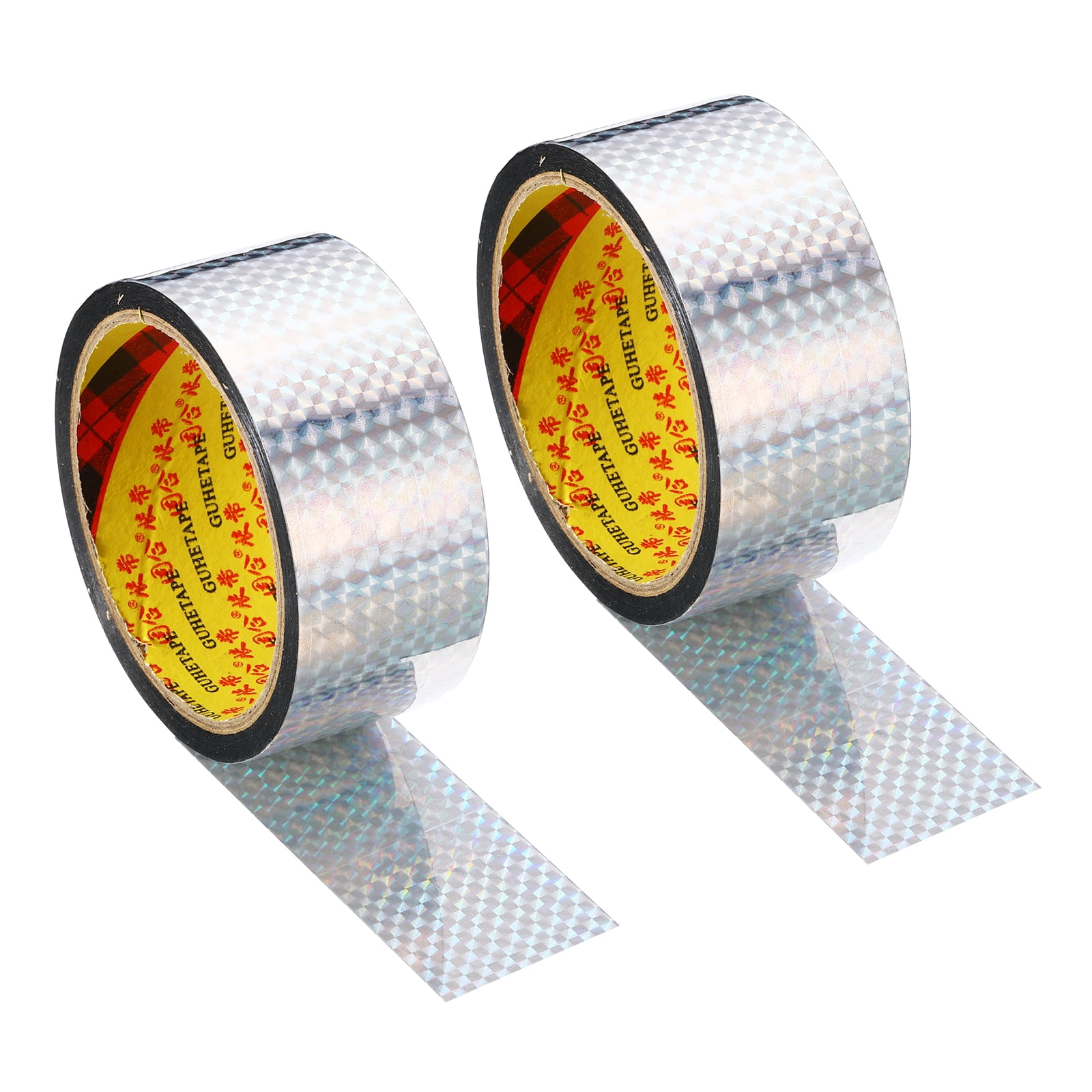 Uxcell 40mmx30m Prism Tape Holographic Reflective Self Adhesive Decor ...