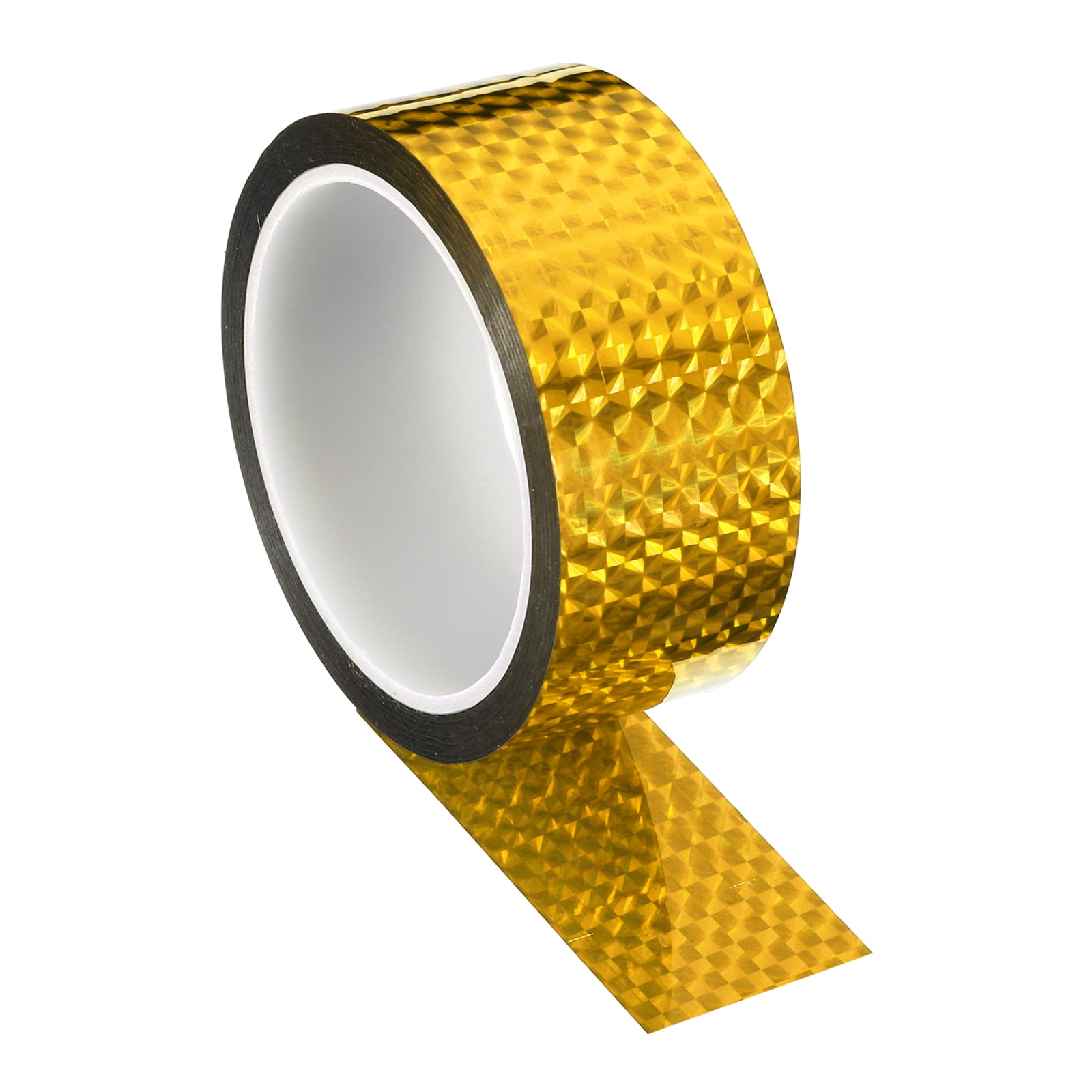 Uxcell 40mmx50m Prism Tape Holographic Reflective Self Adhesive Decor ...