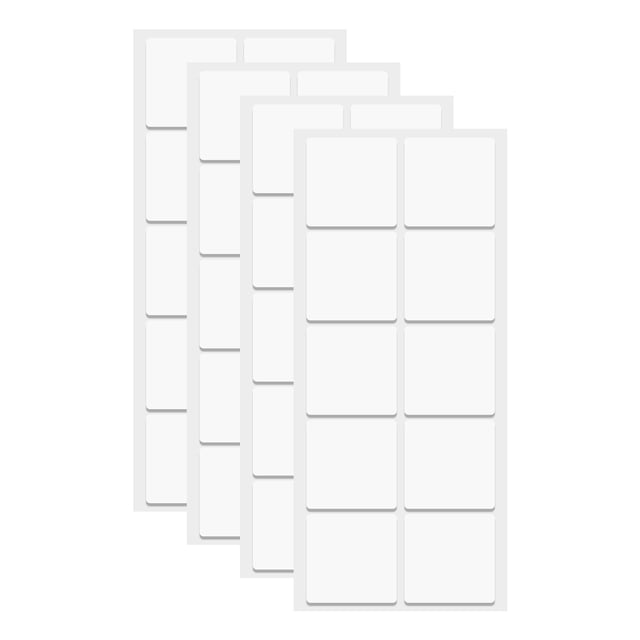 Uxcell 40pack Double Sided Sticky Tape Dots, Two Sided Dots, Square ...