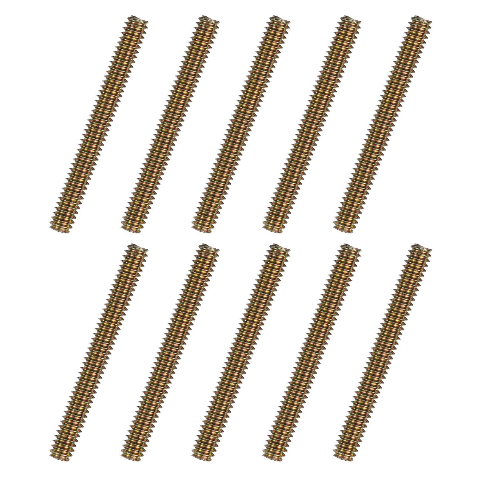 Uxcell 40pcs Fully Threaded Rods 1/4 x 2-1/4 Inch for Mounting Assembly ...