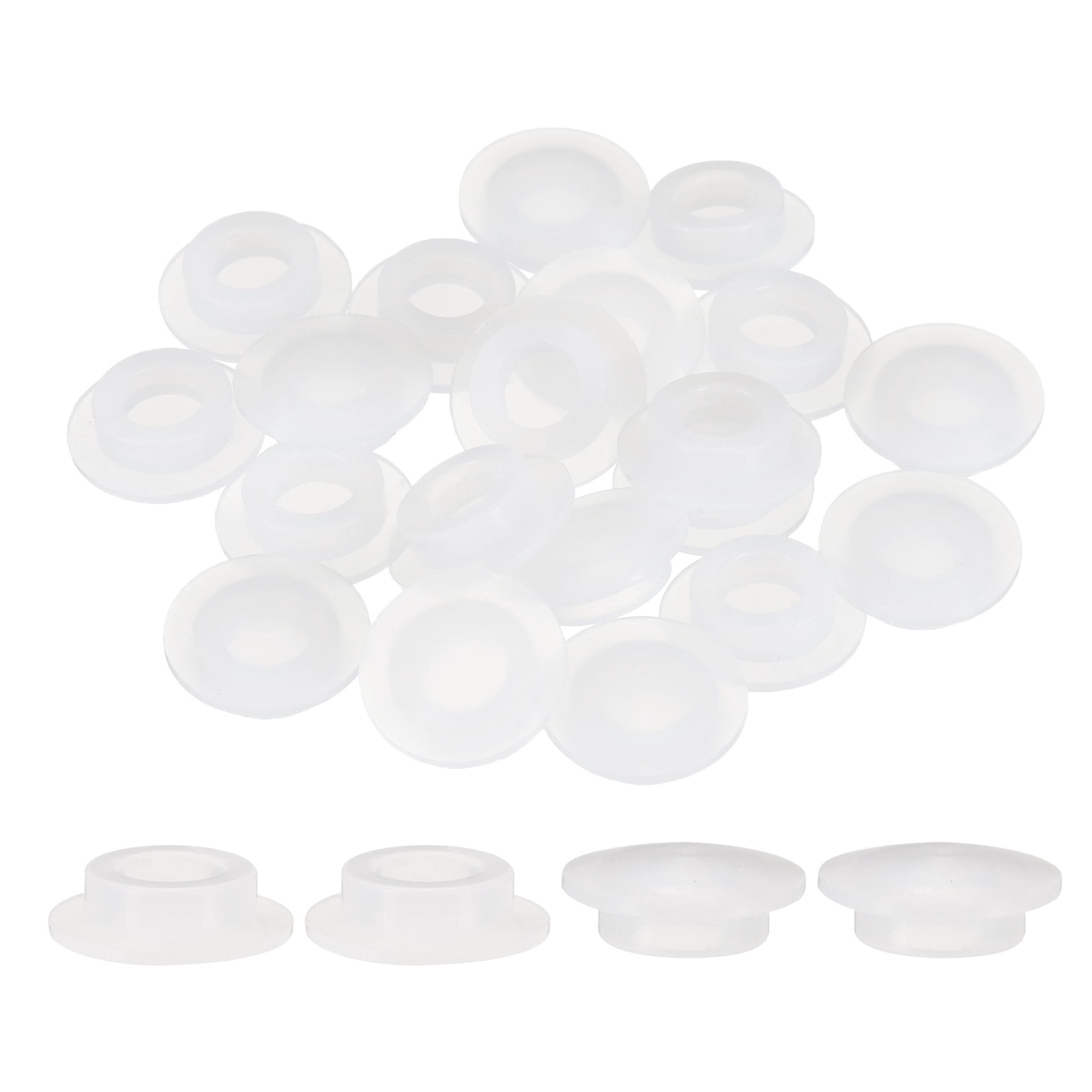 Uxcell 40pcs Hole Plugs Fit for 13mm(1/2") Hole, Round Snap Plug for ...