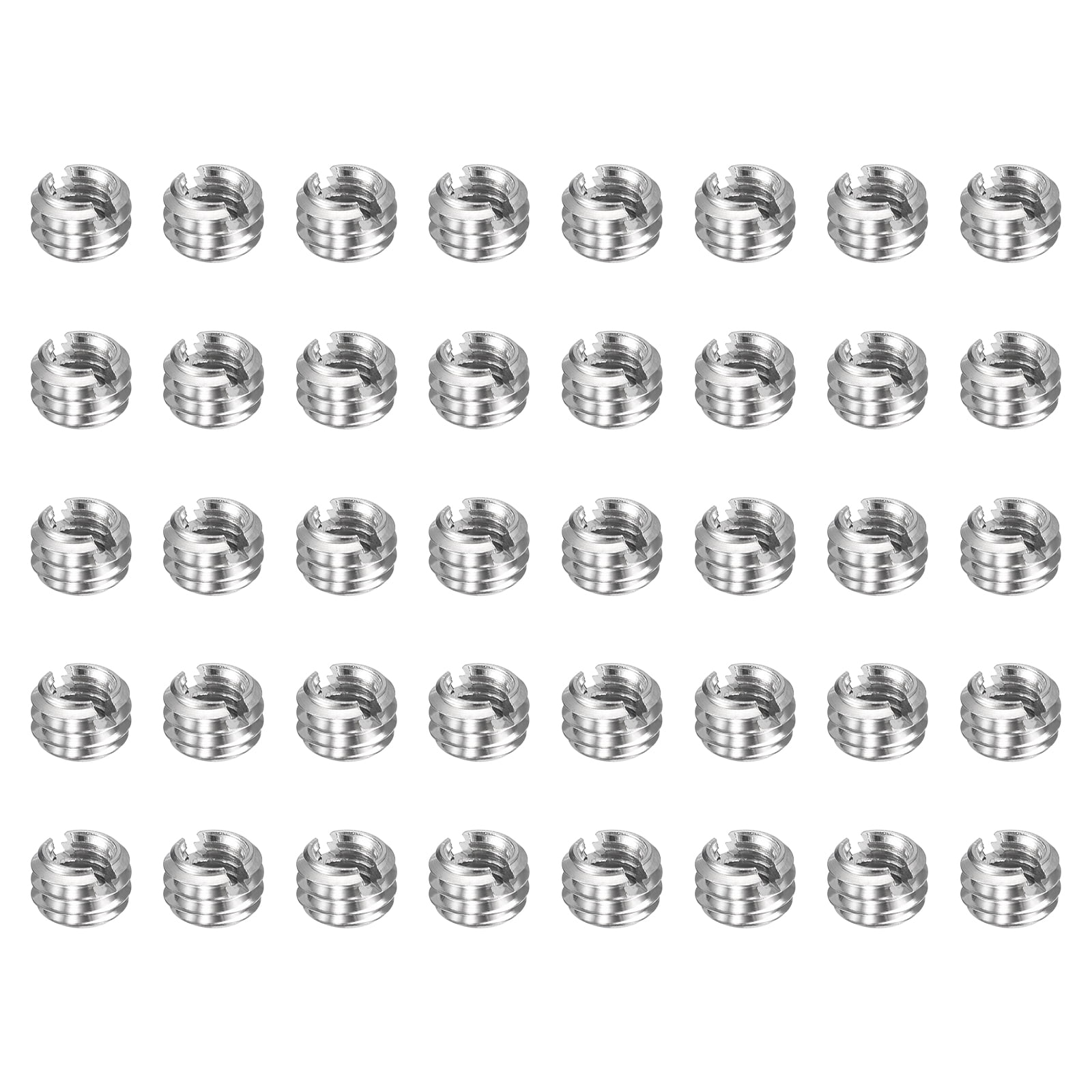 Uxcell 40pcs Thread Repair Inserts M6 x 1 Male to M4 x 0.7 Female ...