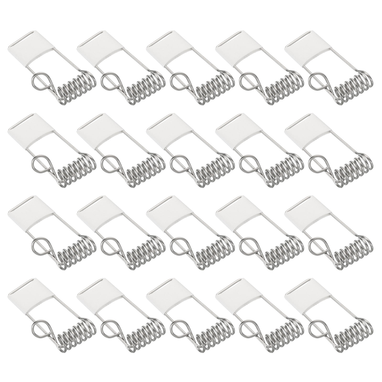 Uxcell 40x20mm Downlight Spring Clips 30 Pack Emitting Diode Recessed ...