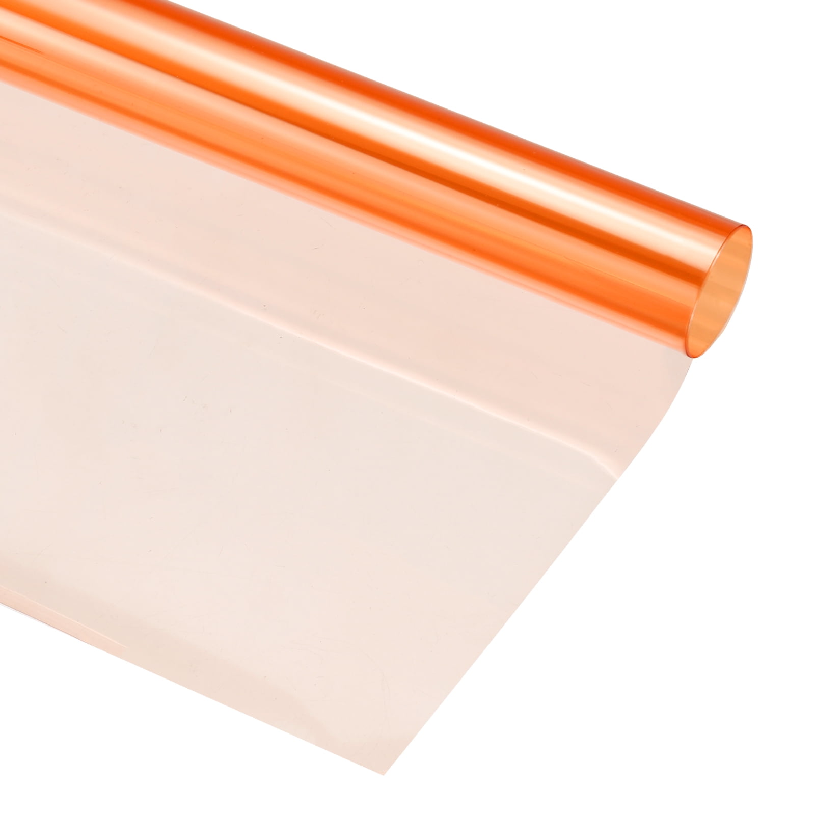 Uxcell 40x50cm Gel Color Filter Paper Polyester Film, Orange 85C 4 Pack ...
