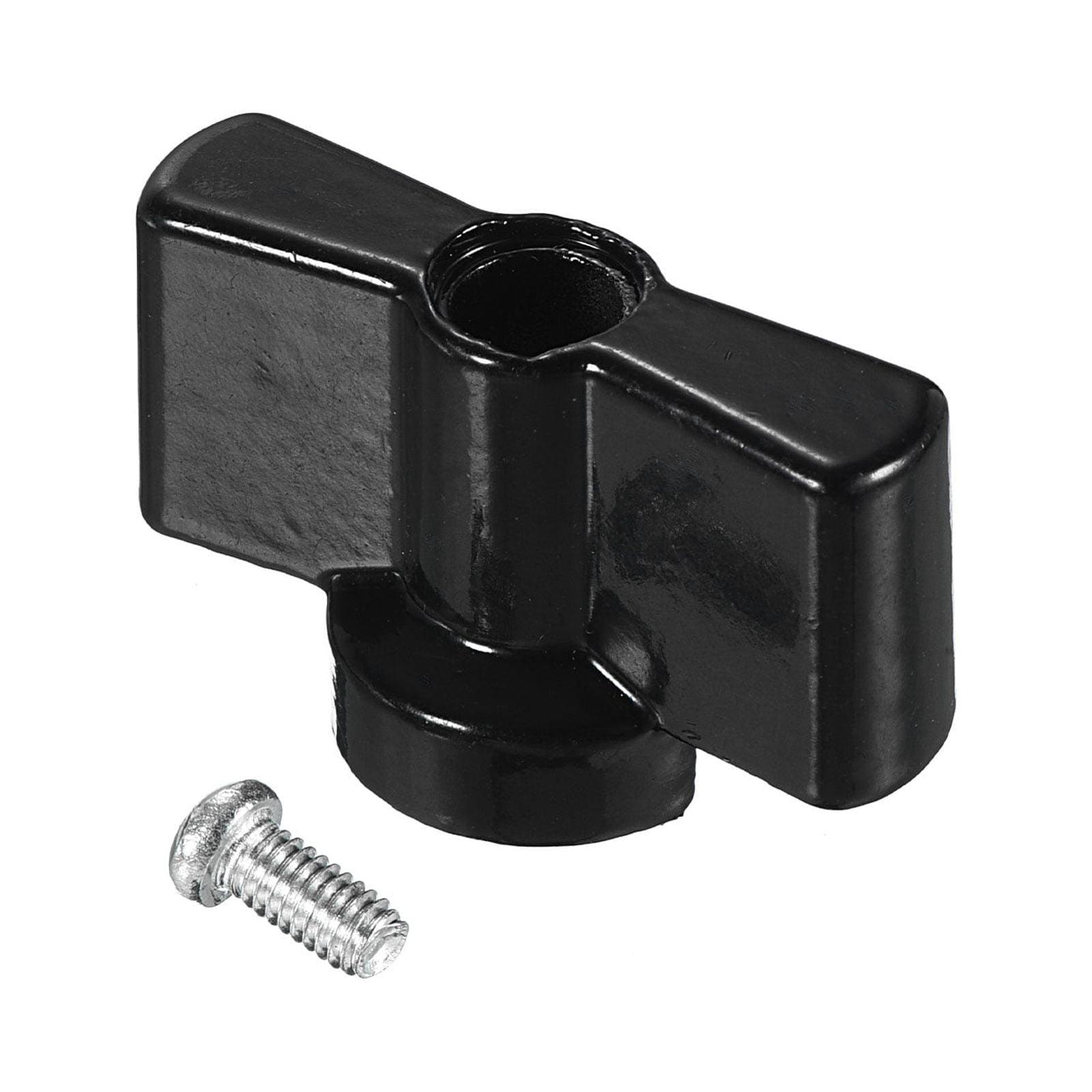 Uxcell 41x25mm Valve Control Knob, Cast Iron Tee Crank Wing Handle ...
