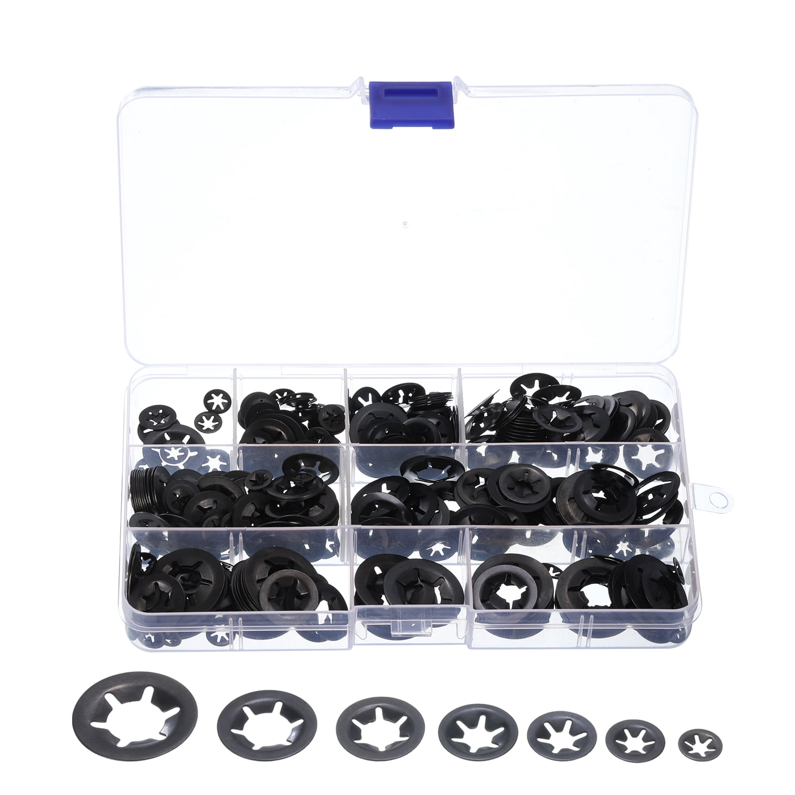 Uxcell 420 Pcs Internal Tooth Washers Set, 7 Sizes M3/M4/M5/M6/M8/M10 ...