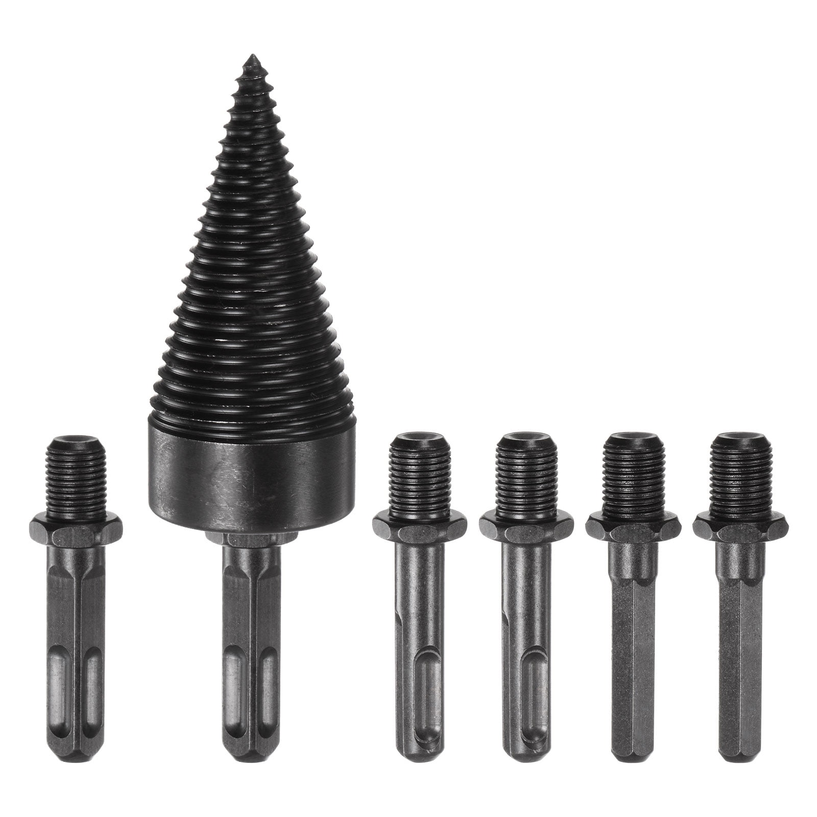 Uxcell 42mm Firewood Drill Bit Wood Log Splitter Drill, Square Hex ...