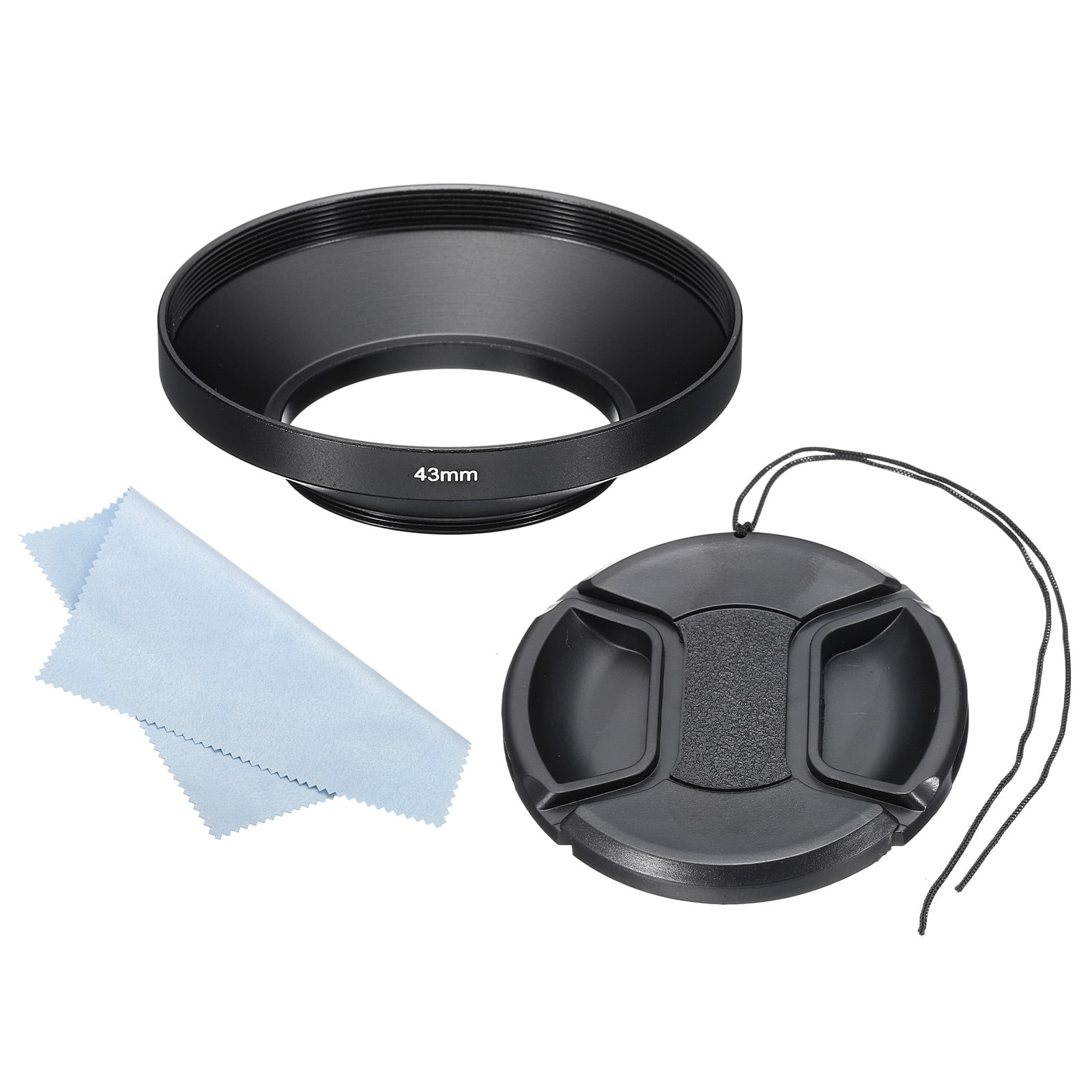 Uxcell 43mm Lens Hood, Wide Angle Anti-reflective Hood with 67mm Lens ...