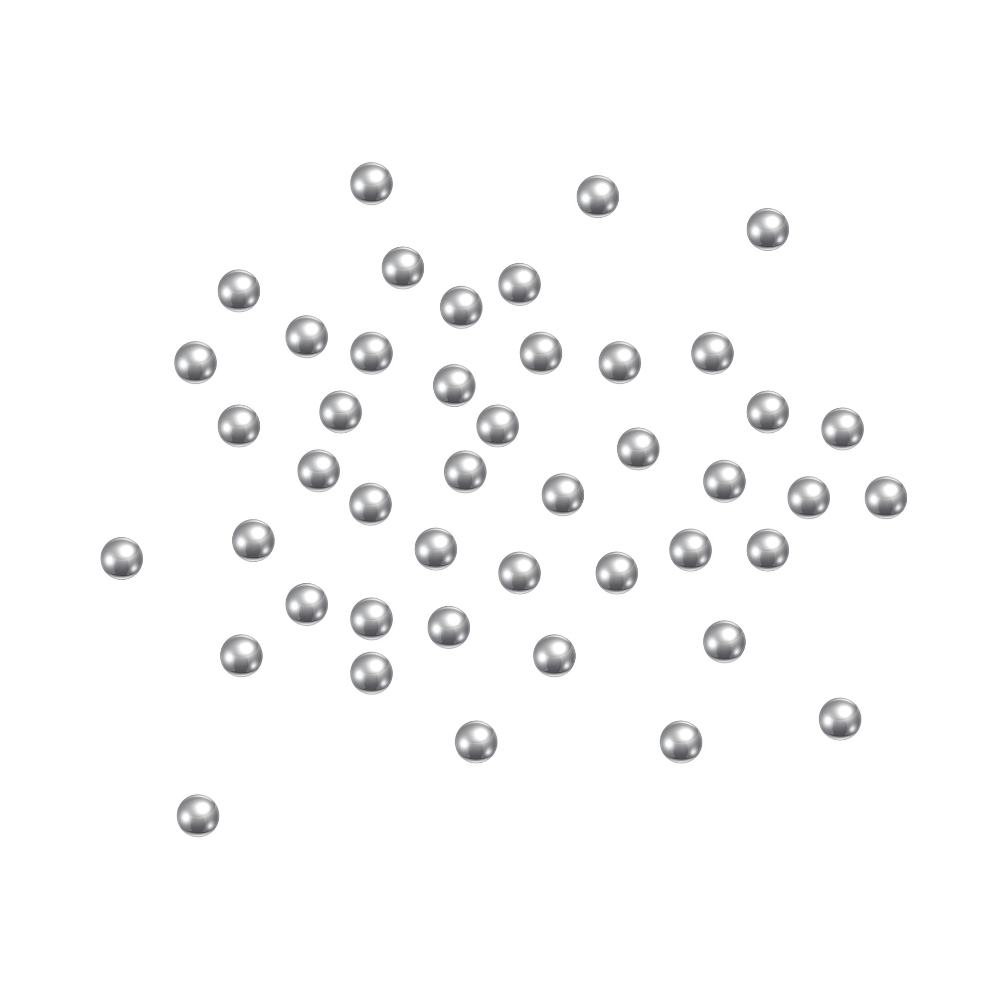 Uxcell 440C Stainless Steel Bearings Balls G25 Precision Bearing Ball ...