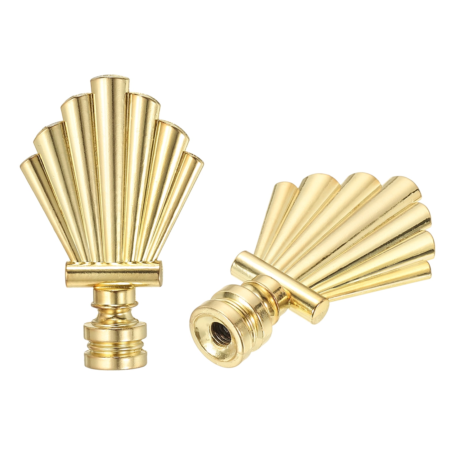 Uxcell 44mm Lamp Shade Finial, 2pcs Lamp Finials Caps Knob 1/4-27 Inch ...