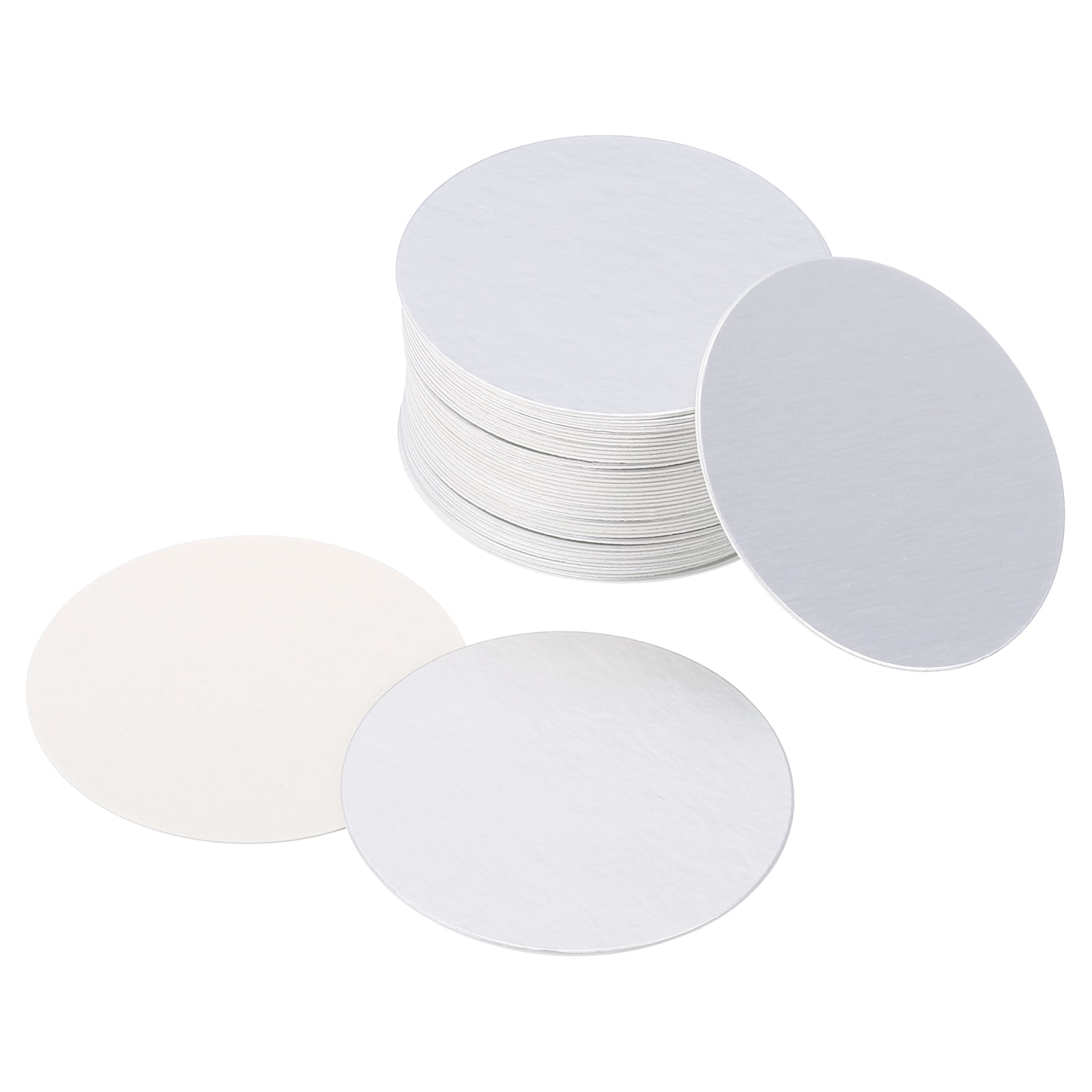 Uxcell 44mm Resistant Tamper Aluminum Foil Cap Liner Induction Heat ...