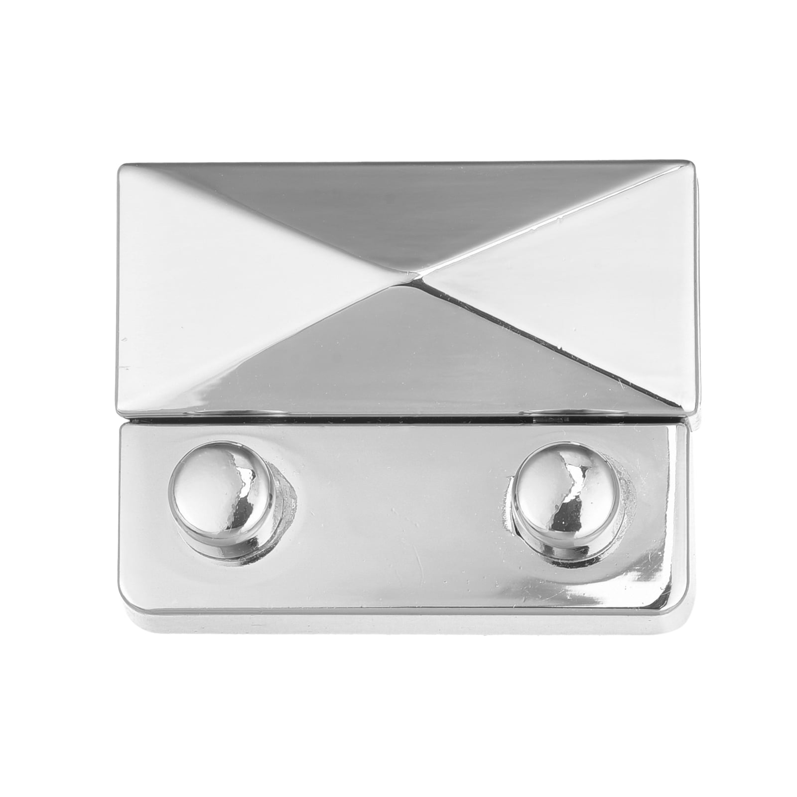 Uxcell 44mm x 35mm Alloy Turn Lock Clasp Purse Closure Thumb Buckle ...