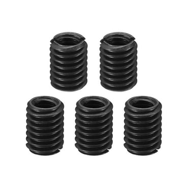Uxcell Brass Threaded Repair Insert Nut, 5 Pcs M8x1.25 to M5x0.8 Thread ...