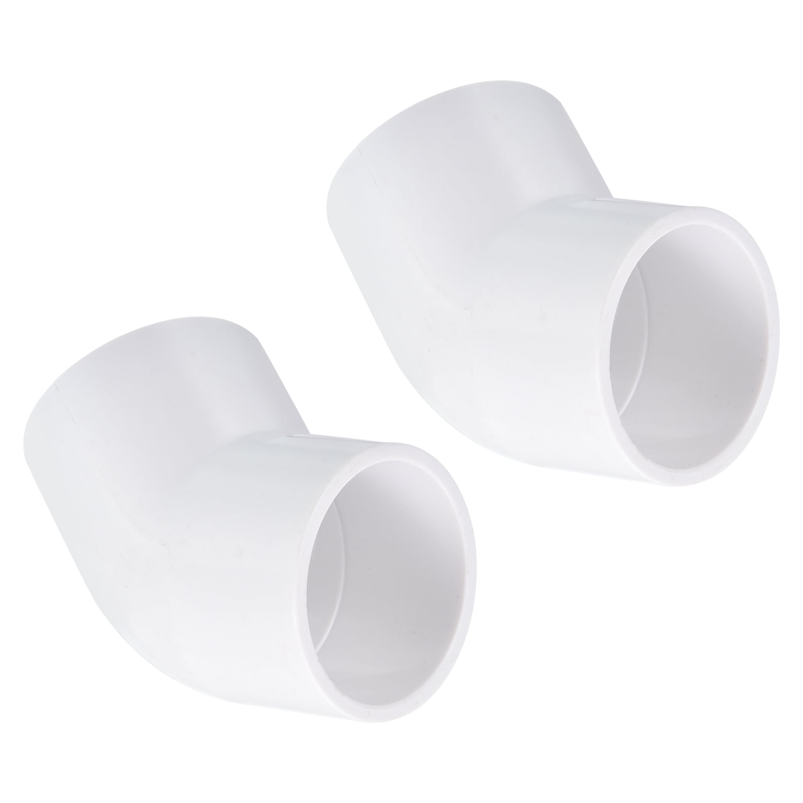 Uxcell 45 Degree Elbow Pipe Fittings 1-1/4" Furniture Grade UPVC ...