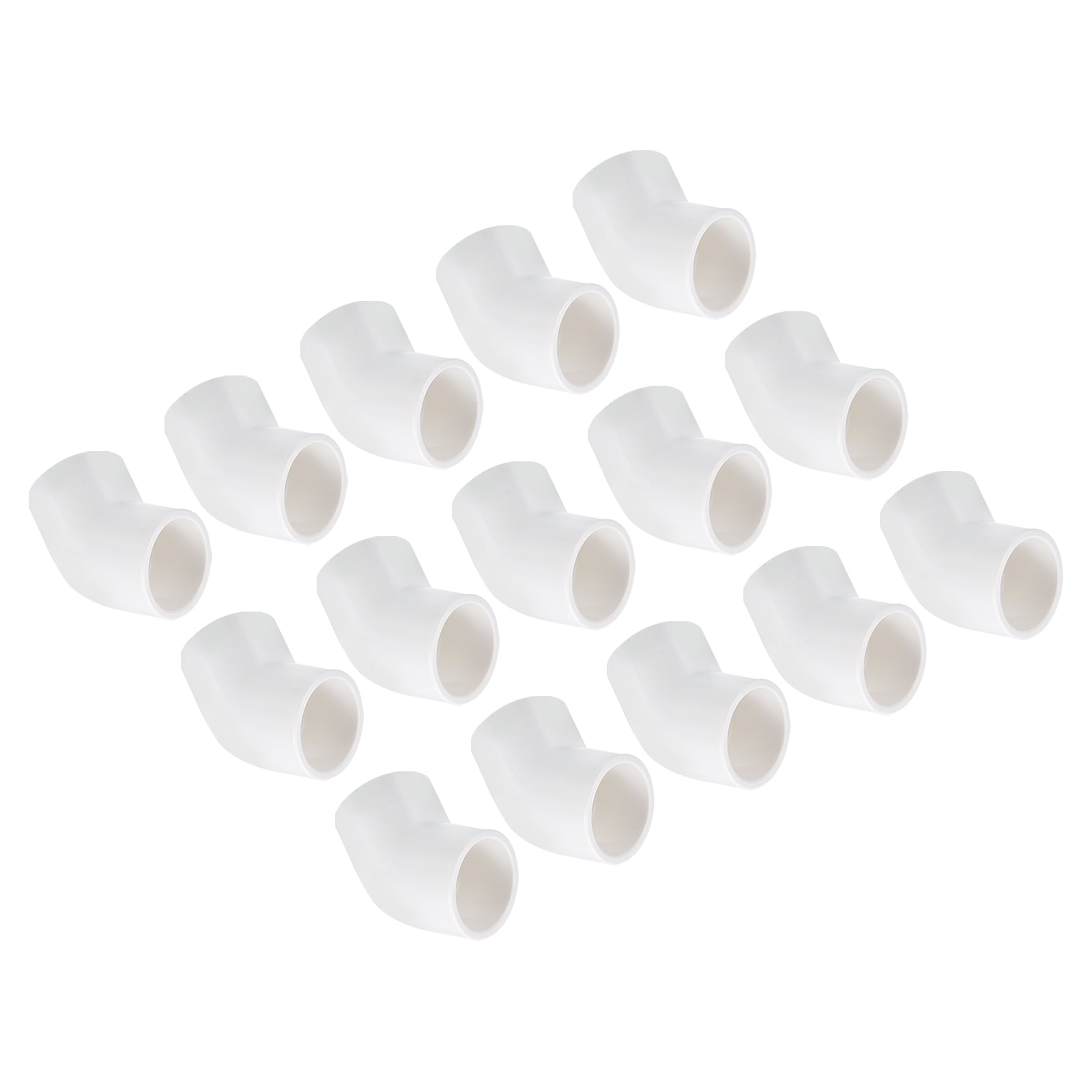Uxcell 45 Degree Elbow Pipe Fittings 3/4" Furniture Grade UPVC Fitting ...