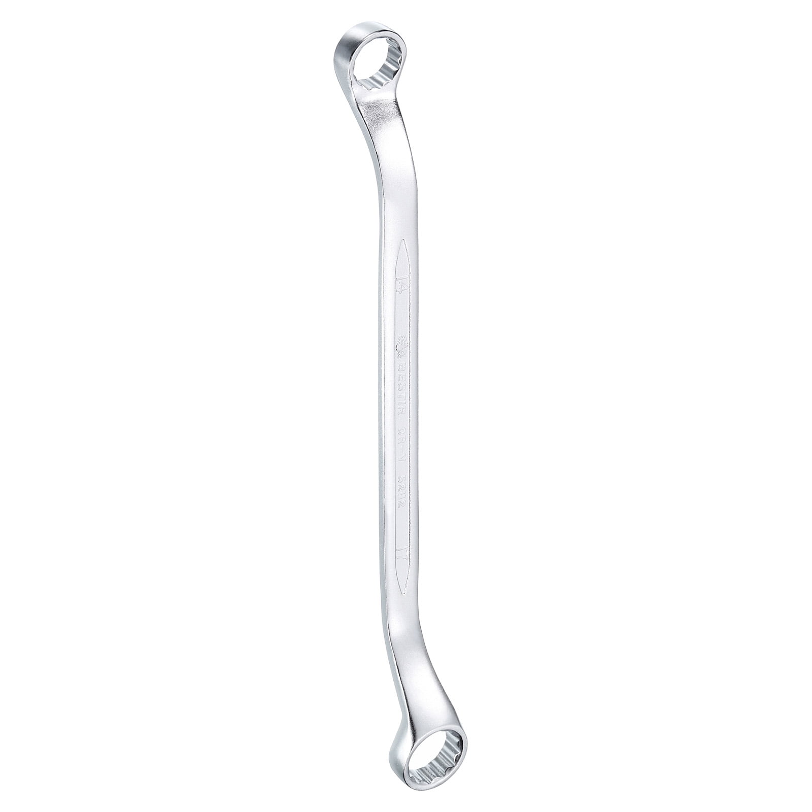 Uxcell 45-Degree Offset Box End Wrench 14mm x 17mm 12 Point Metric ...