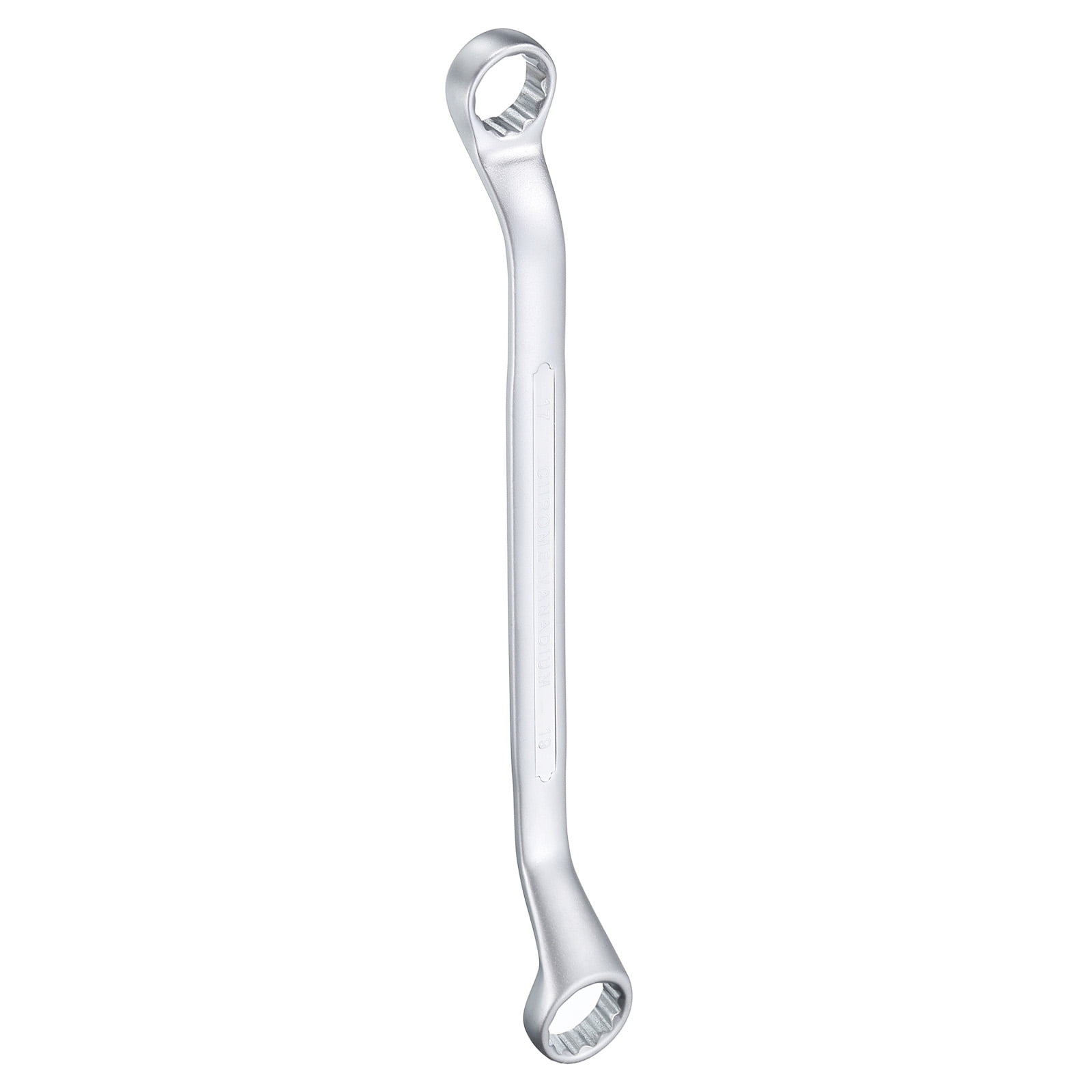 Uxcell 45-Degree Offset Box End Wrench 17mm x 19mm 12 Point Metric ...