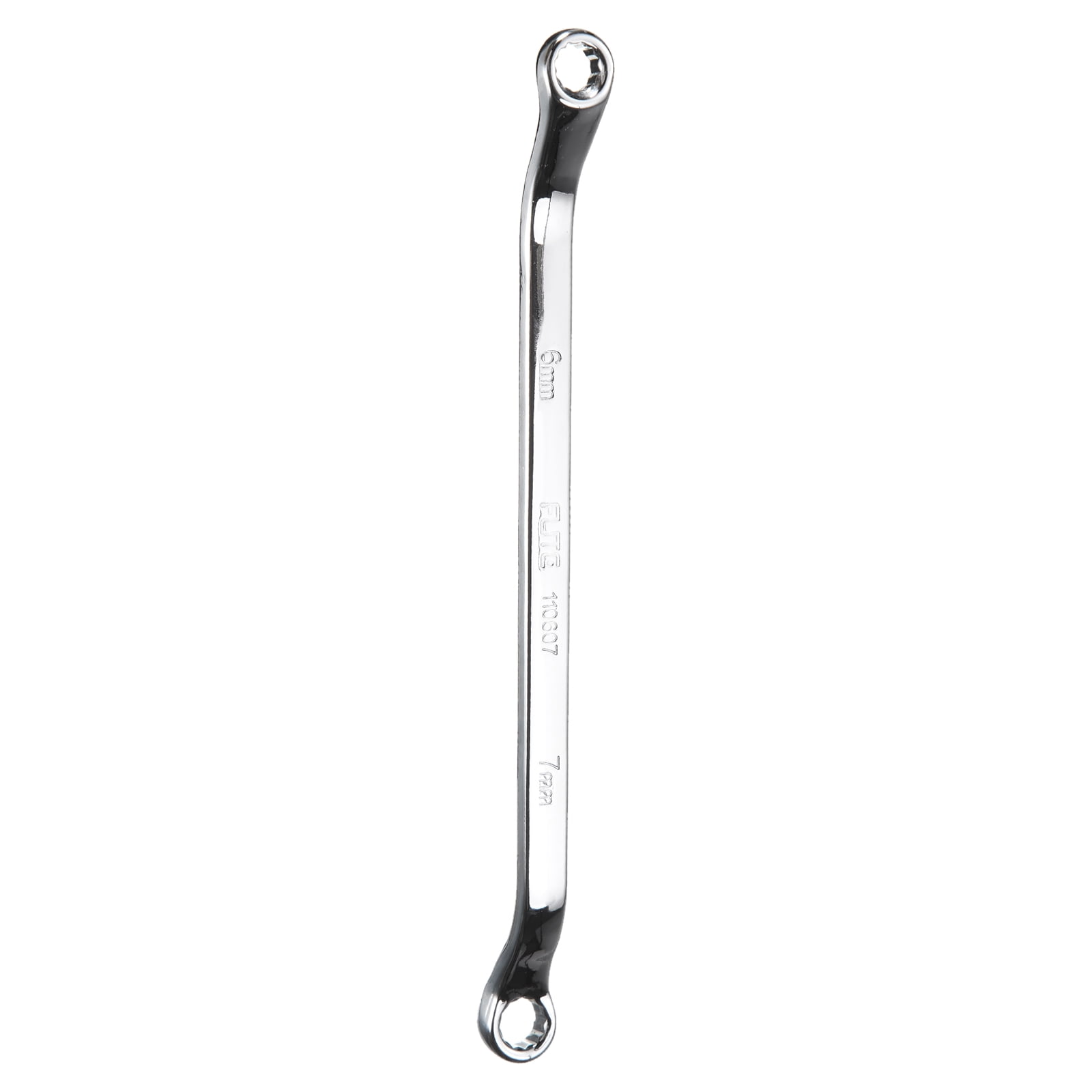 Uxcell 45 Degree Offset Box End Wrench 6mm x 7mm Metric 12 Point CR-V ...