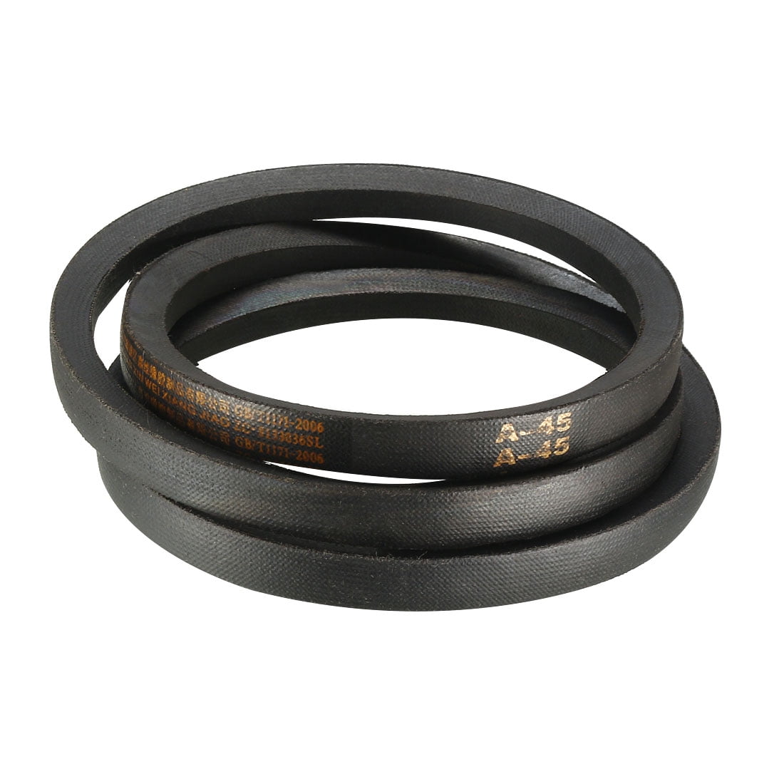 Uxcell 45" Drive V Belts Industrial Transmission Belts Rubber Black ...