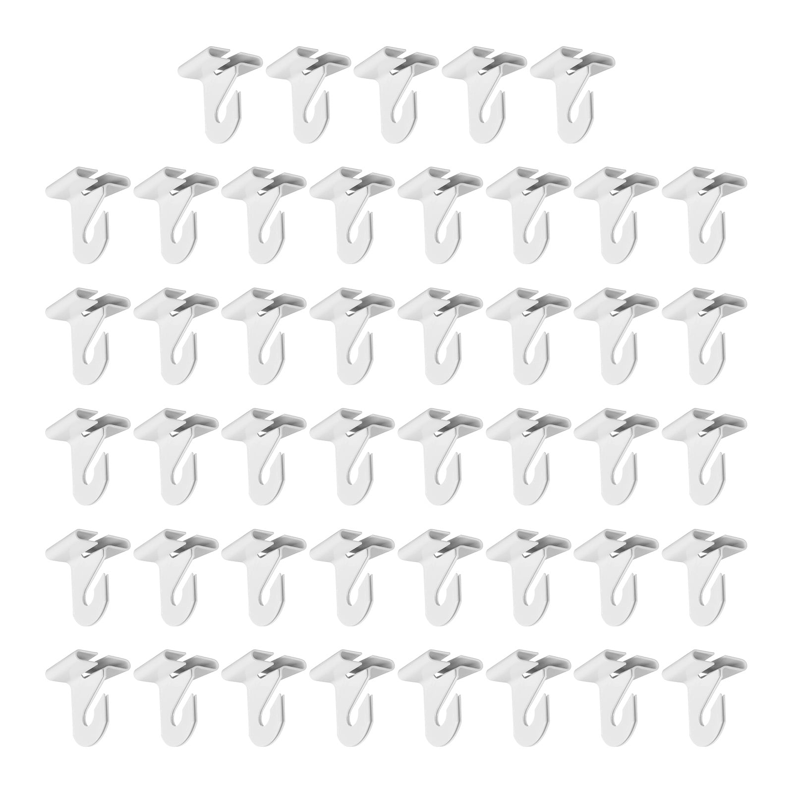 Uxcell Drop Ceiling Hooks Metal T-Bar Track Clip Suspended Drop Ceiling ...