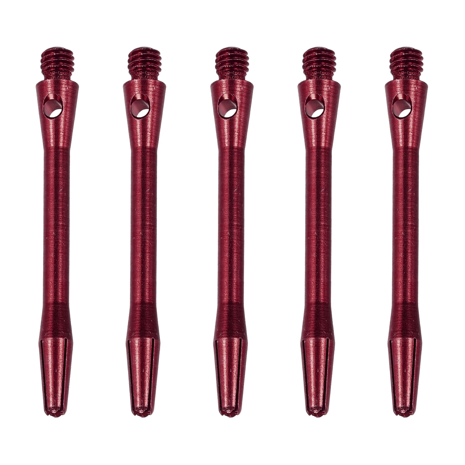 Uxcell Aluminum Dart Shafts 15 Pack Medium 2BA Thread Dart Stems Red ...