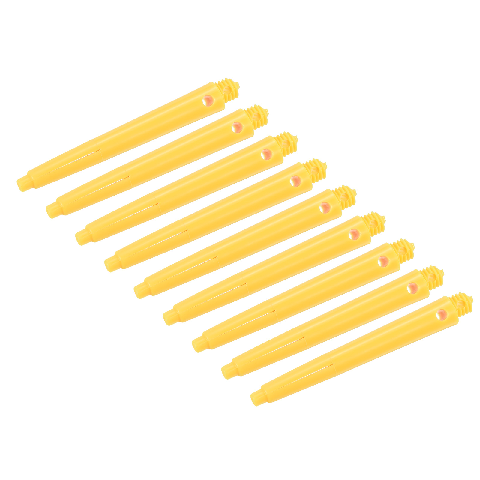 Uxcell 45mm Dart Shafts, 2BA Thread Plastic Dart Stems - 15 Pack ...