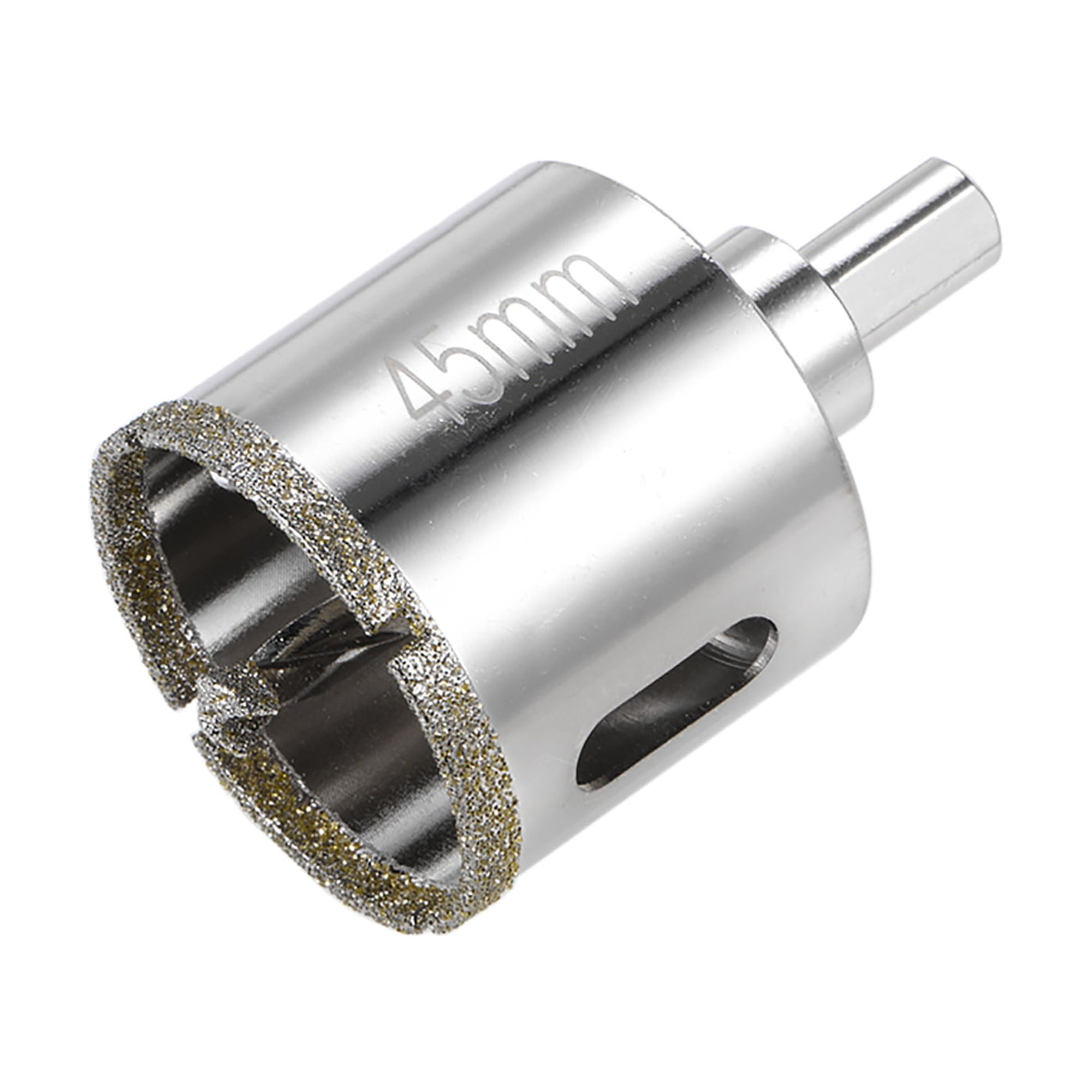 Uxcell 45mm Glass Hole Saw Diamond Core Drill Bit with Center Bit ...