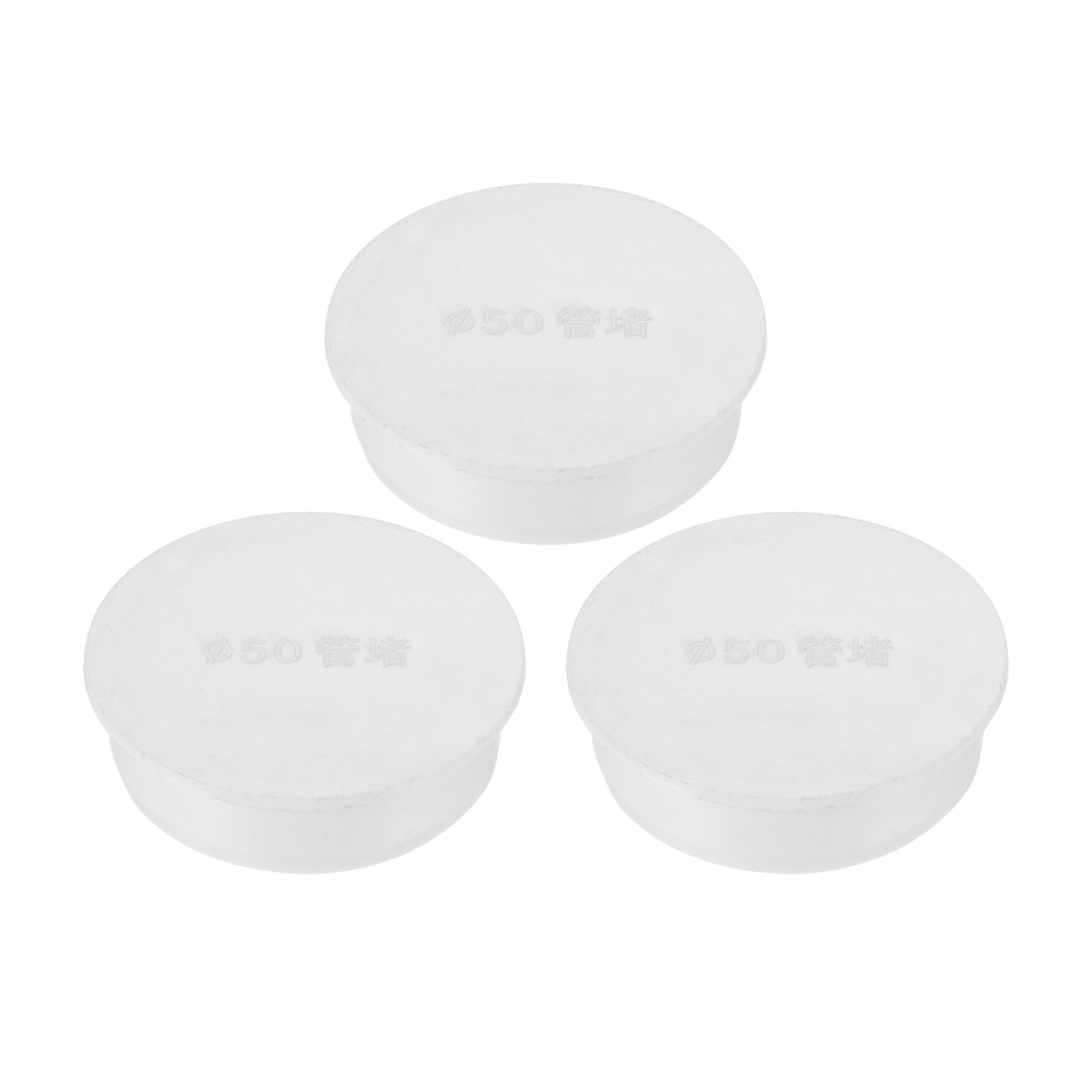 Uxcell 45mm OD Pipe Hole Plug Round Tubing Insert Cover Pipe End Cap ...