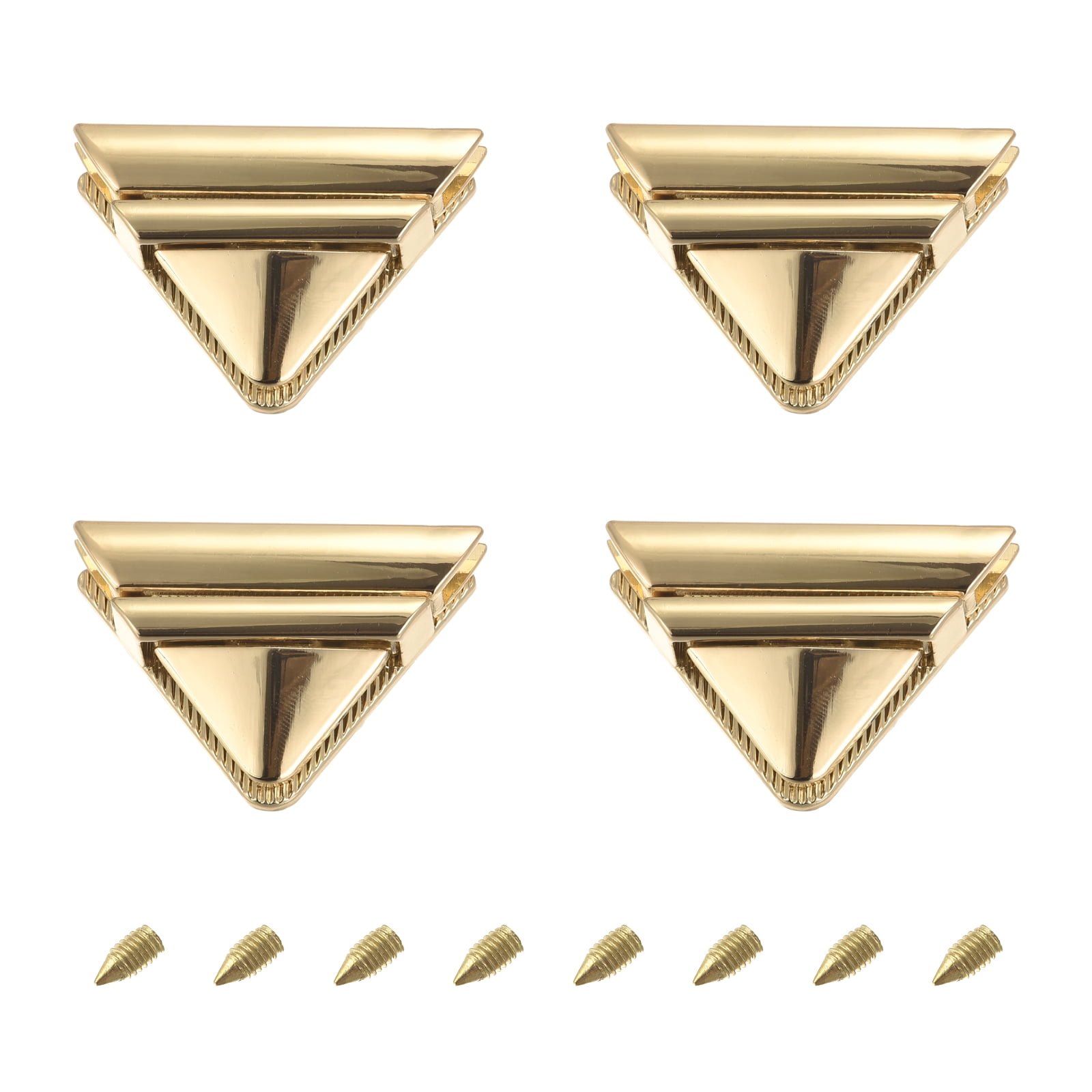 Uxcell 46mm x 32mm Zinc Alloy Turn Lock Clasp Purse Closure Thumb ...