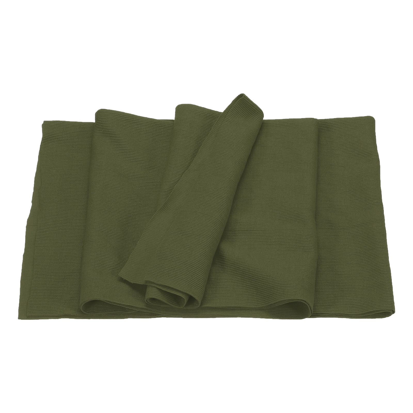 Uxcell Elastic Cuffs Ribbed Trims Cotton Fabric Knit Rib Stretch Tape ...