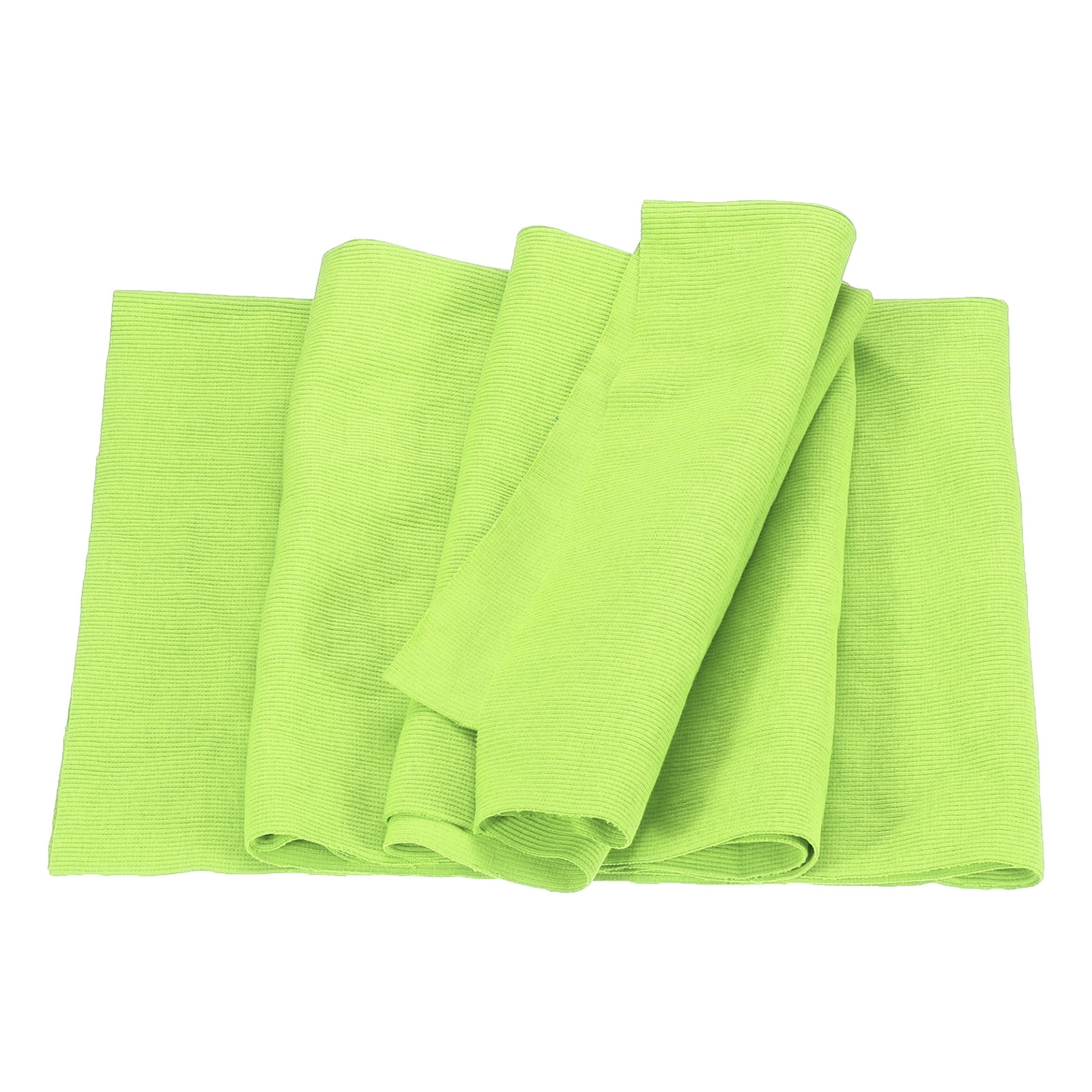 Uxcell Elastic Cuffs Ribbed Trims Cotton Fabric Knit Rib Stretch Tape ...