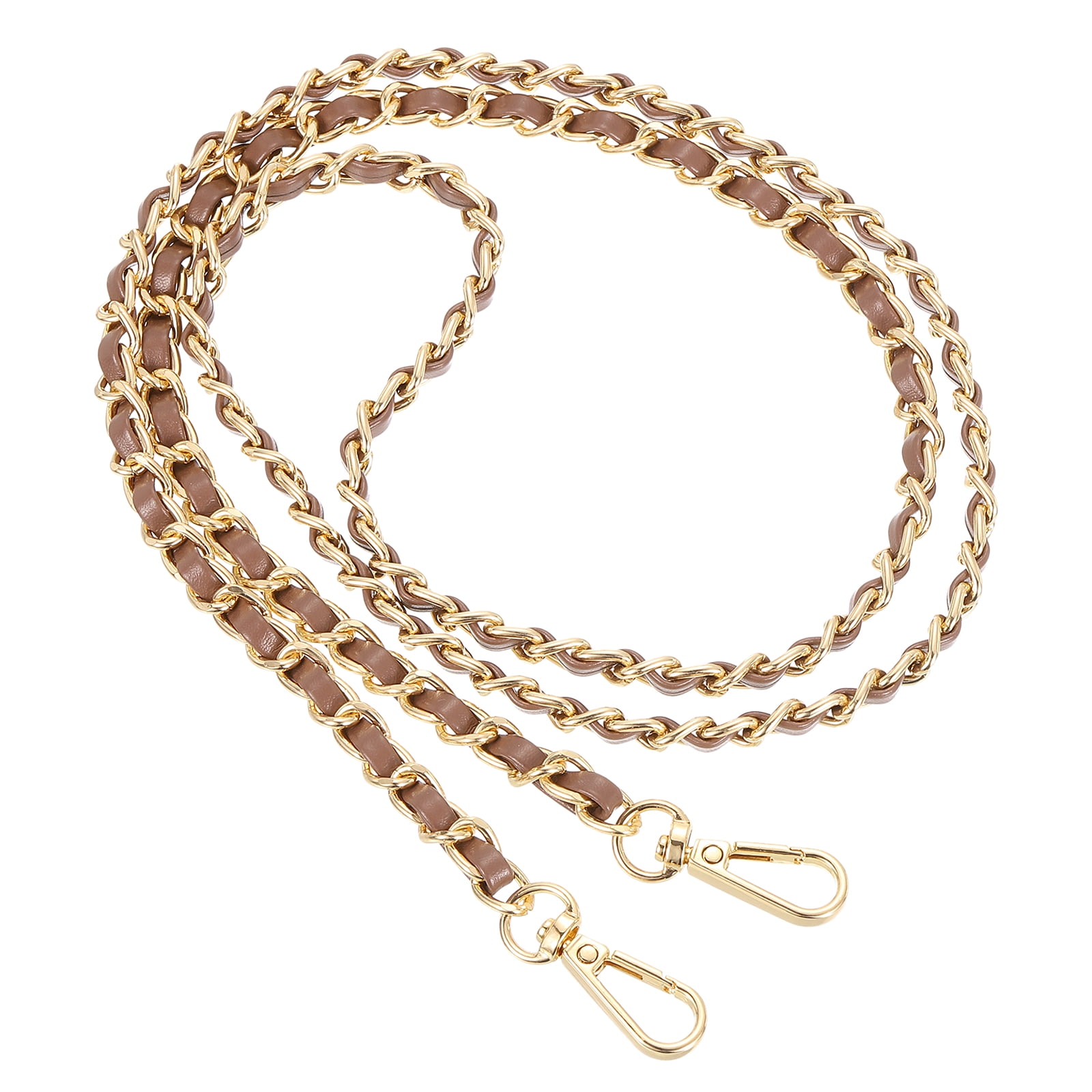Uxcell 47" Purse Chain Strap, DIY Bag Chain Replacement Crossbody Bag ...