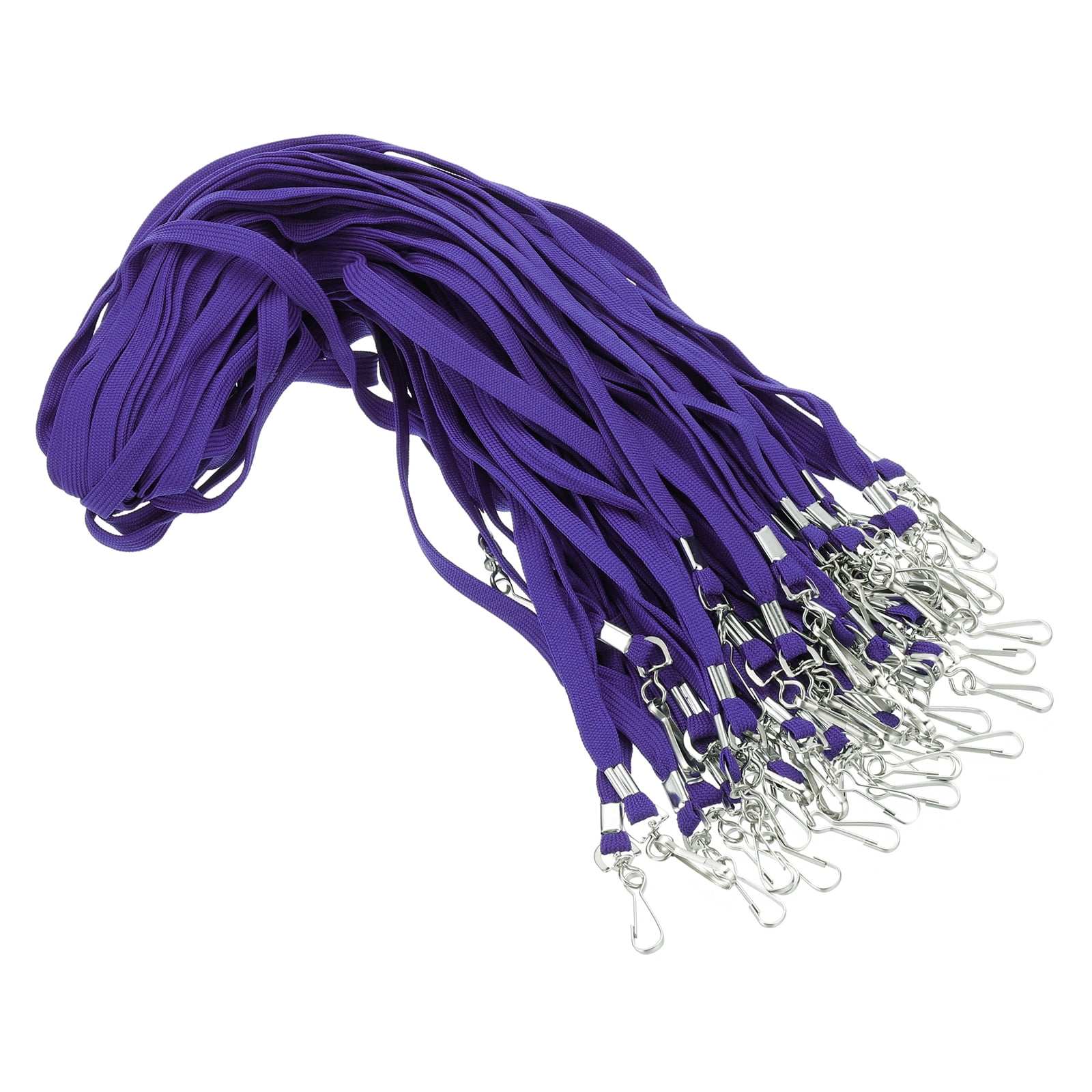 Uxcell 47cm Lanyards Bulk, 50Pcs Teacher Lanyards for ID Badges Keys ...
