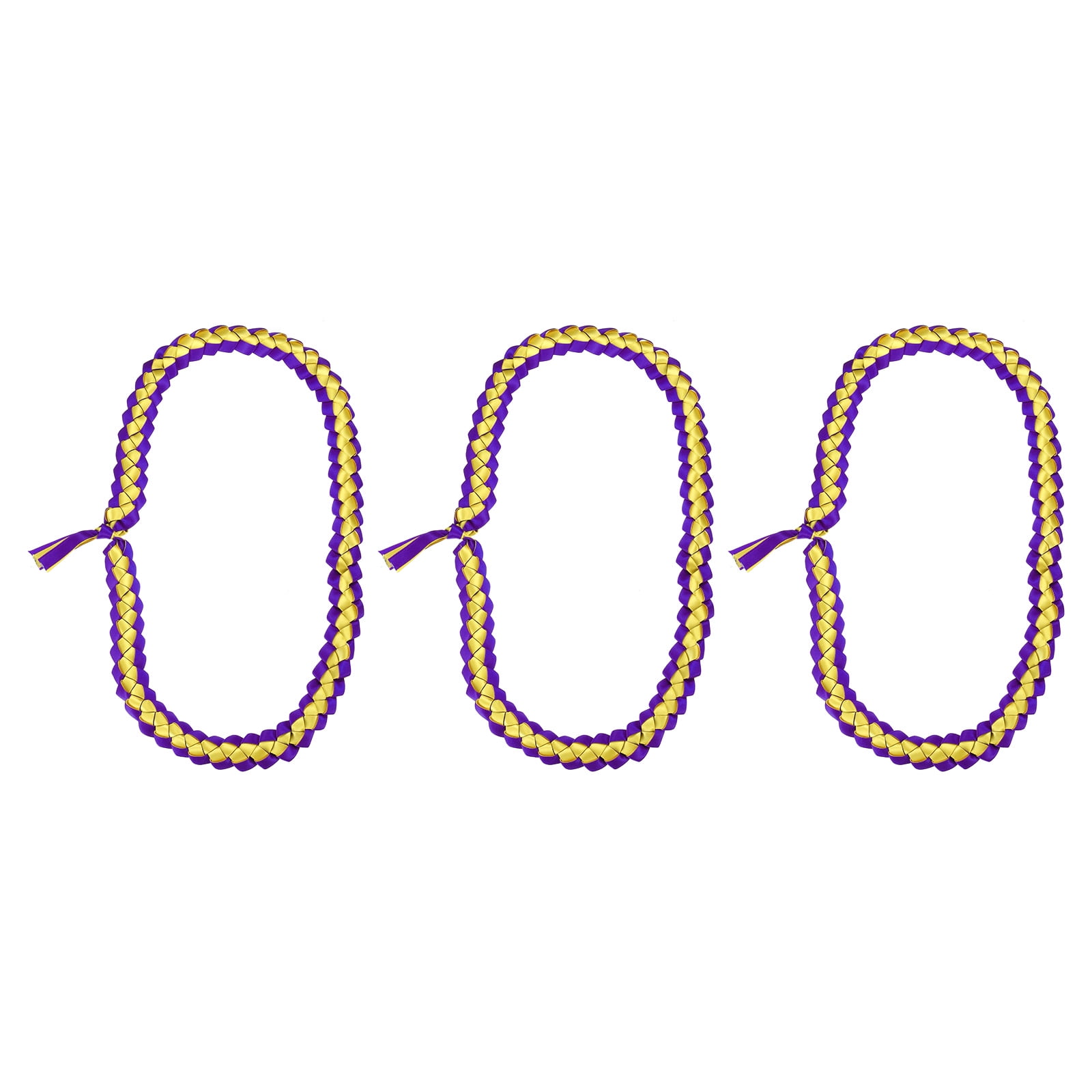 Uxcell 47inch Graduation Leis, 3Pcs Graduation Ribbon Leis Graduation ...
