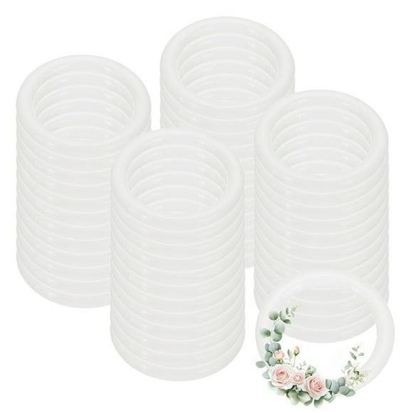 Plastic Rings Crafts