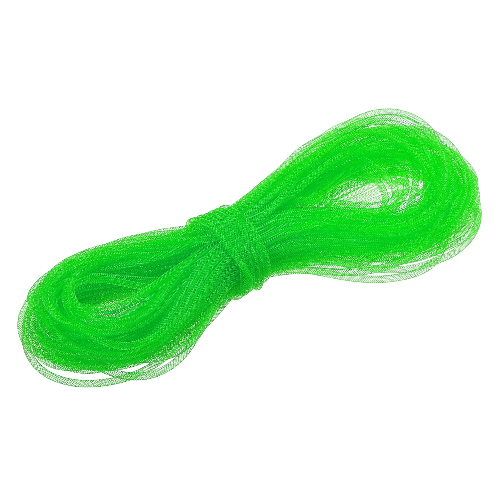 Uxcell 48 Yards Mesh Tube 3/16 Inch Decor Tubing Flex for Wreath,DIY ...